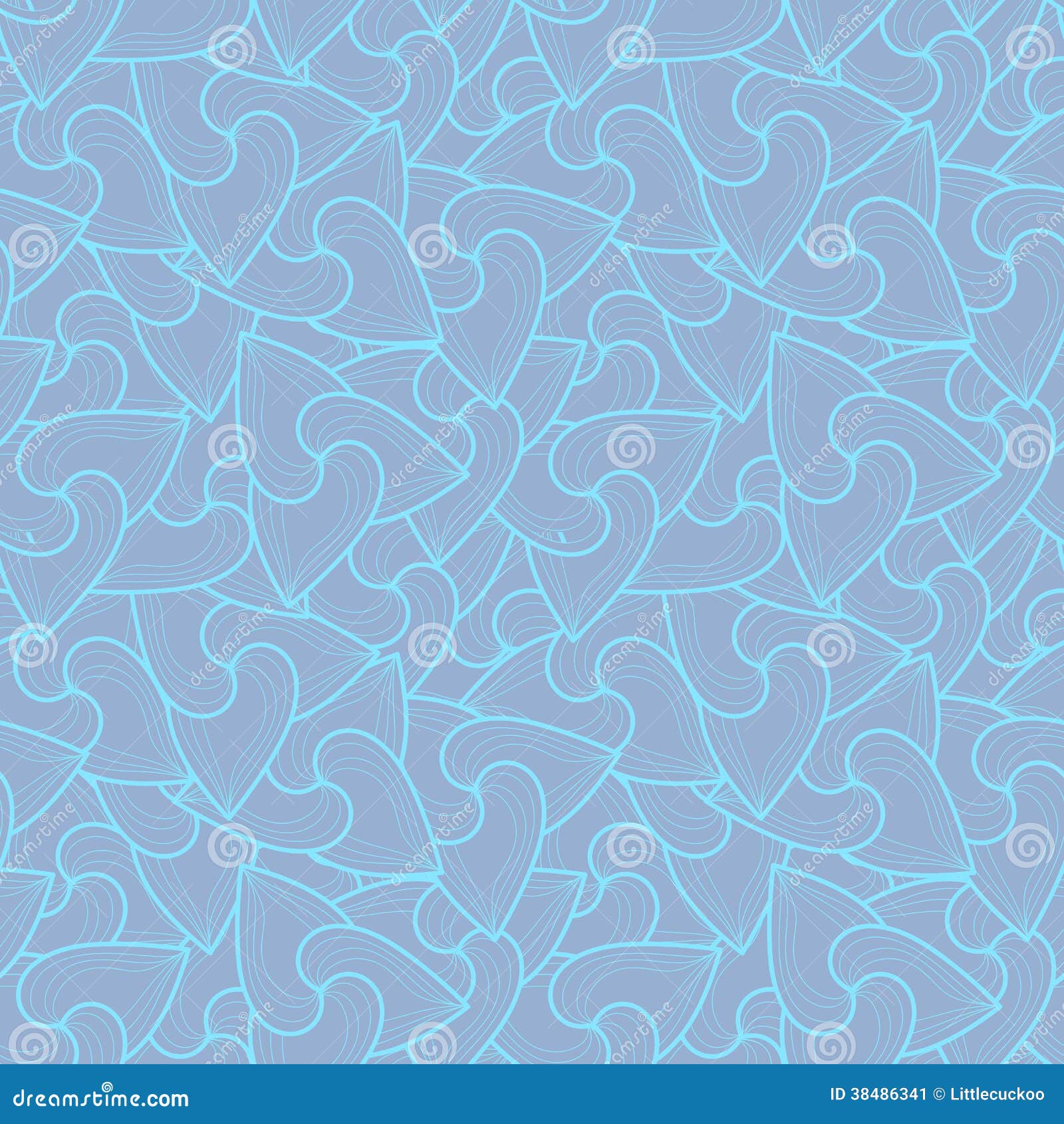 Abstract Background of Petal and Wave Stock Vector - Illustration of ...