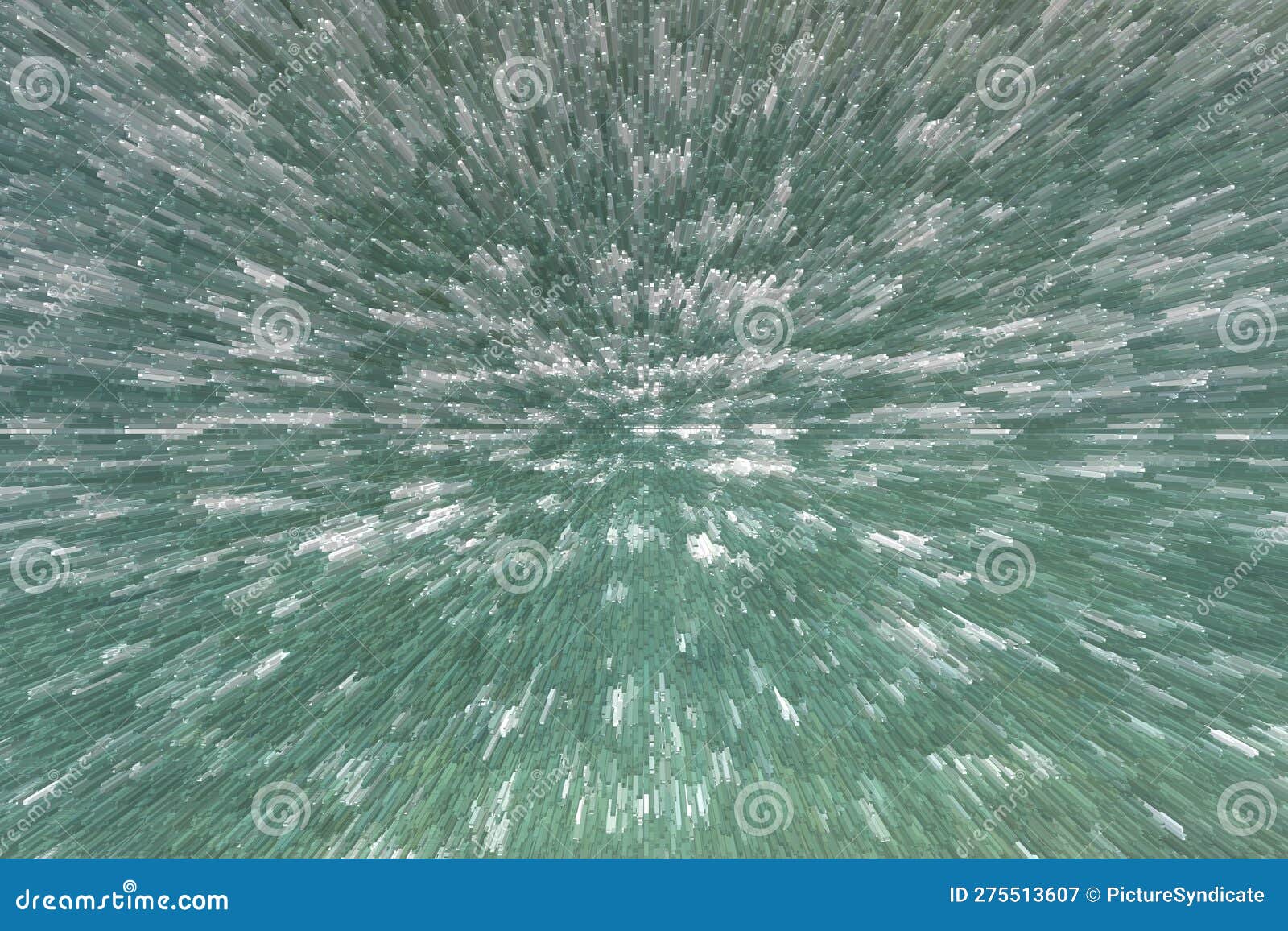 Abstract Background Picture Exploding Square Towers Shapes Stock Image ...