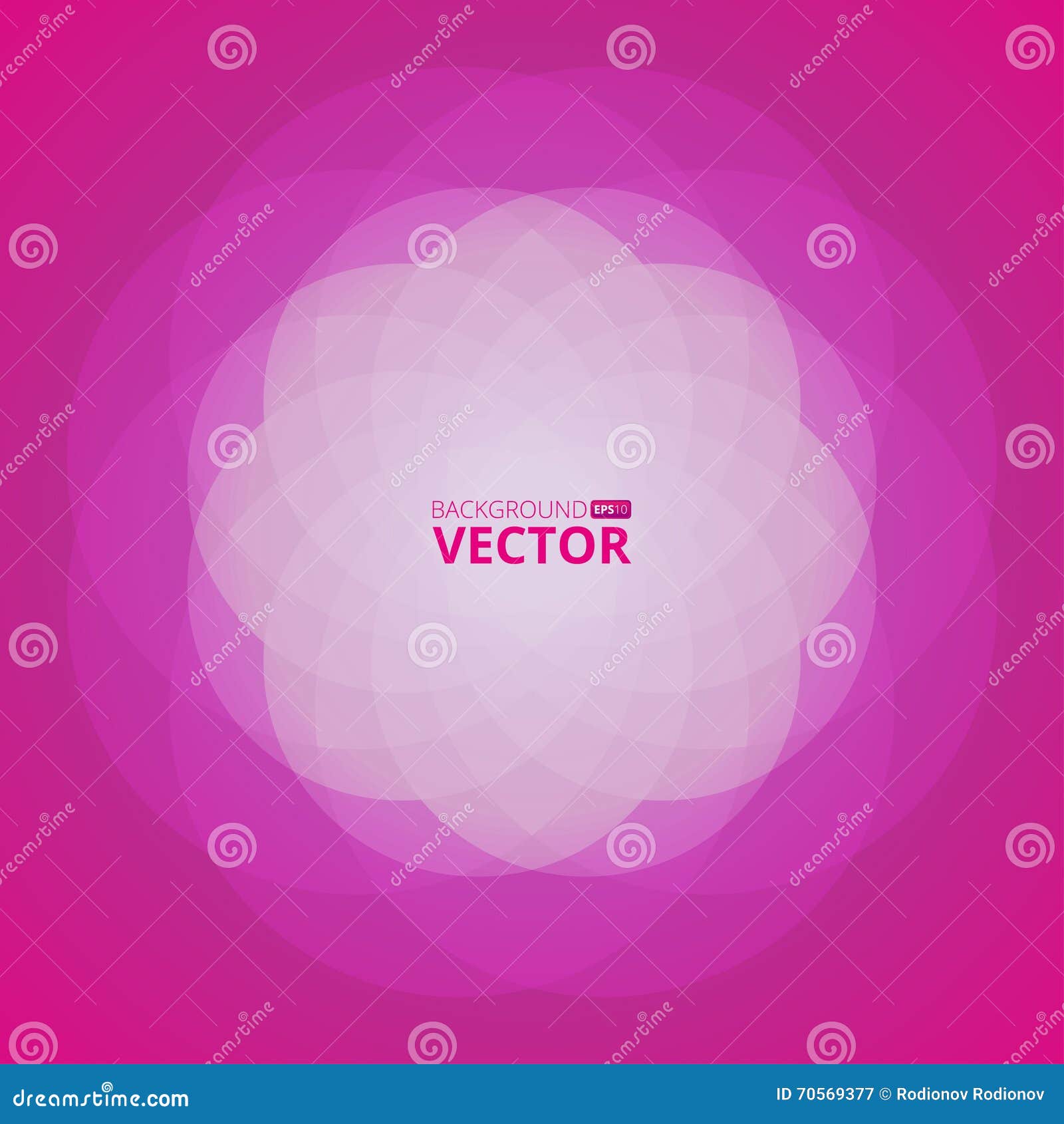 Abstract Background with Pink Circles Stock Vector - Illustration of ...