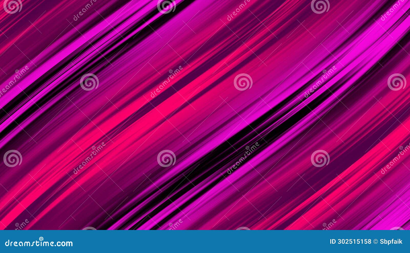 Abstract Background of Pink Neon Glowing Light Shapes Stock ...