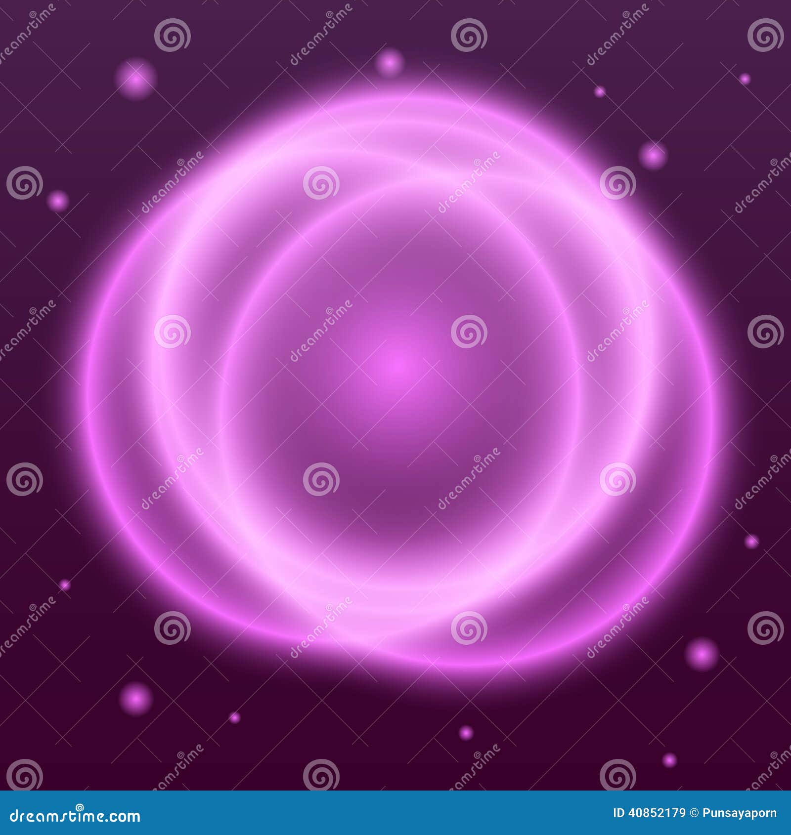 Abstract Background with Pink Plasma Circle Effect Stock Vector ...