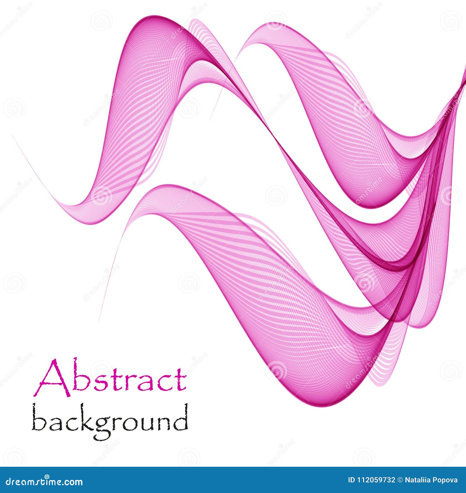 Abstract Background with Pink Waves of Transparent Flying Material ... Abstract Background with Pink Waves of Transparent Flying Material ...