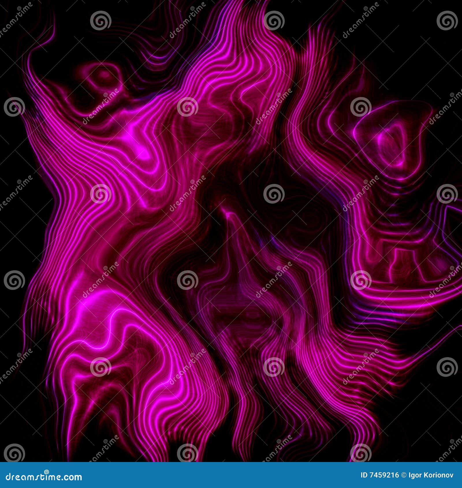 Pink Wavy Background With Rounded Label Cartoon Vector | CartoonDealer ...