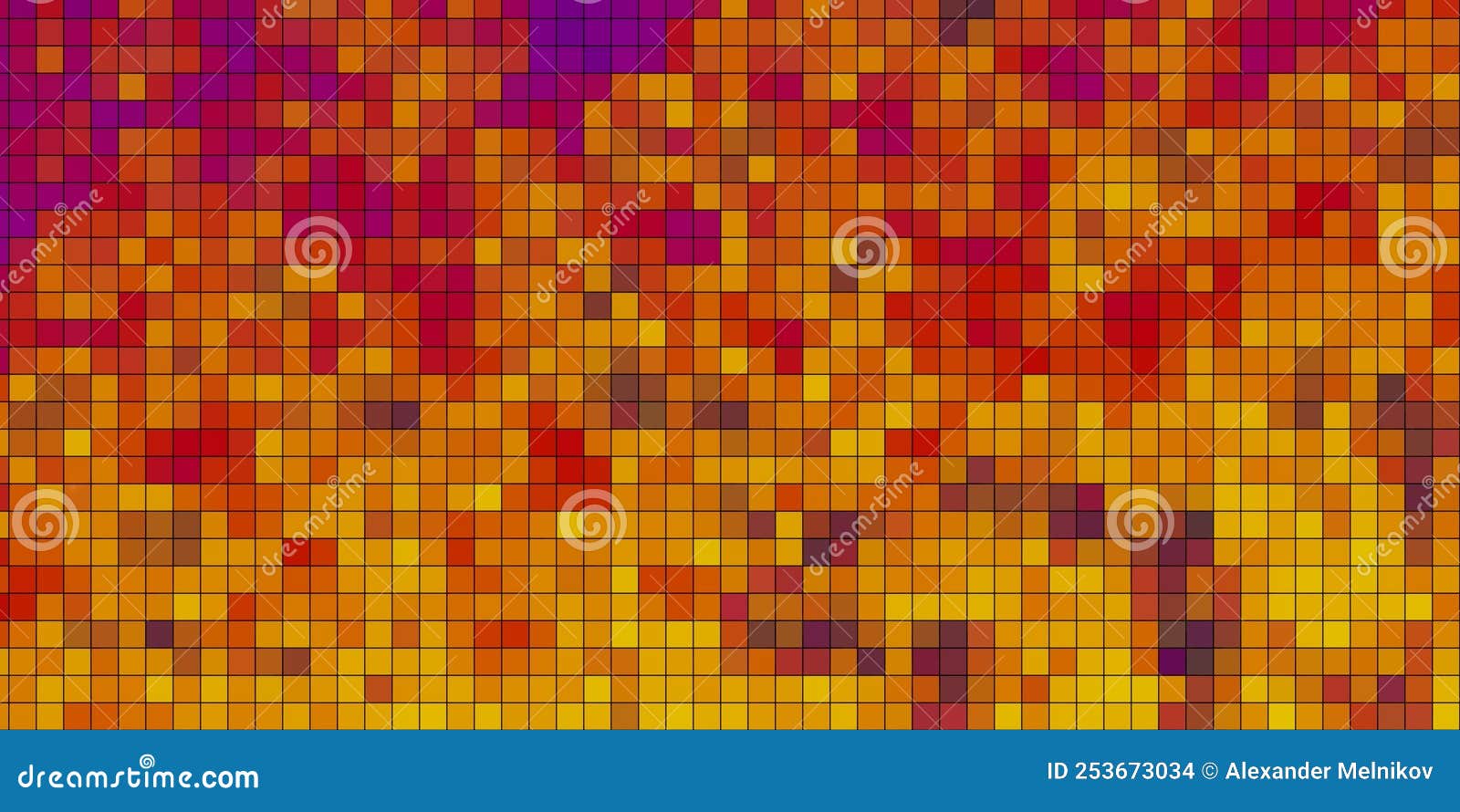 Abstract Background. Pixel Color Background Stock Illustration ...