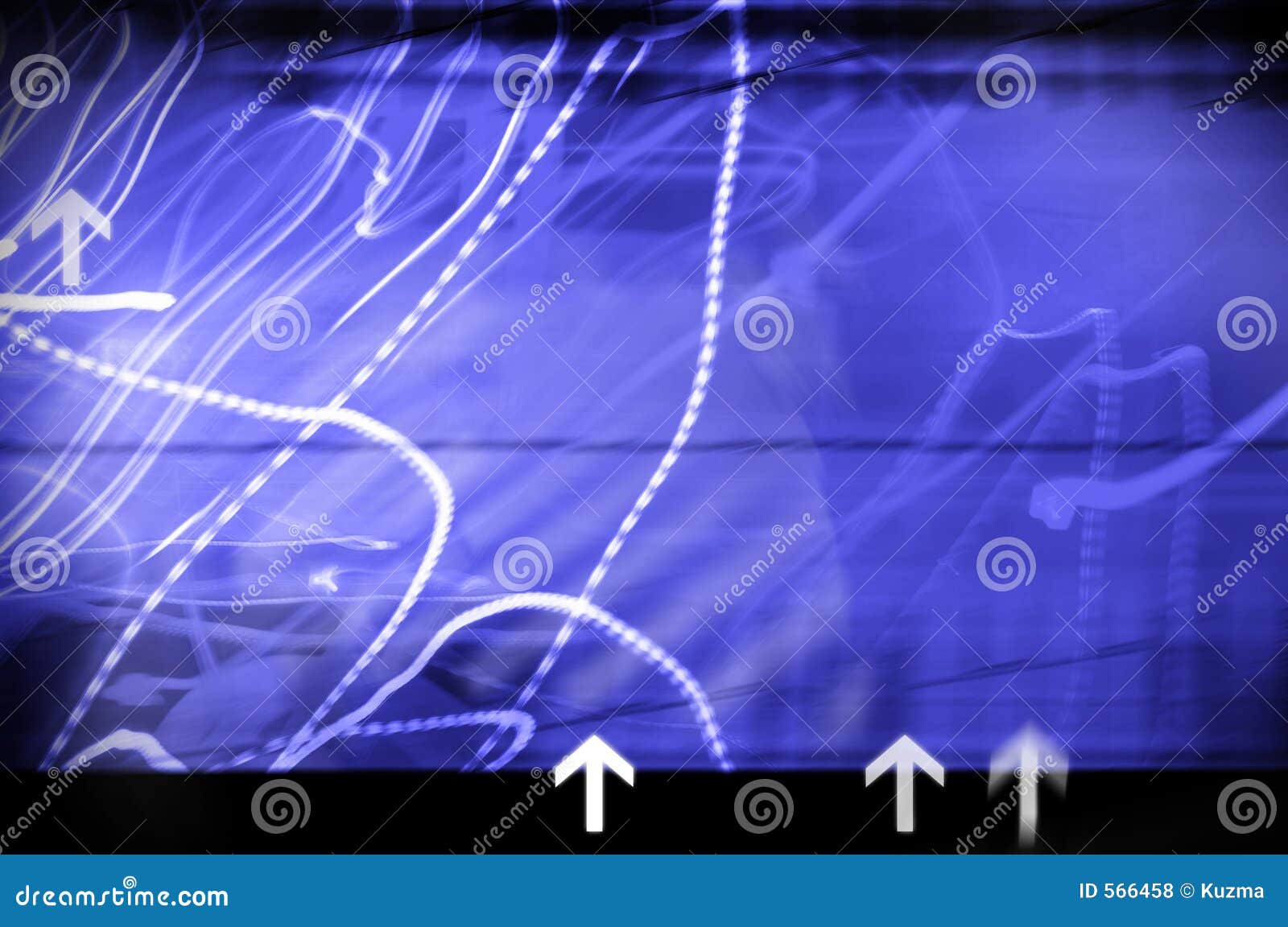 Abstract Background with Pointers Stock Illustration - Illustration of ...