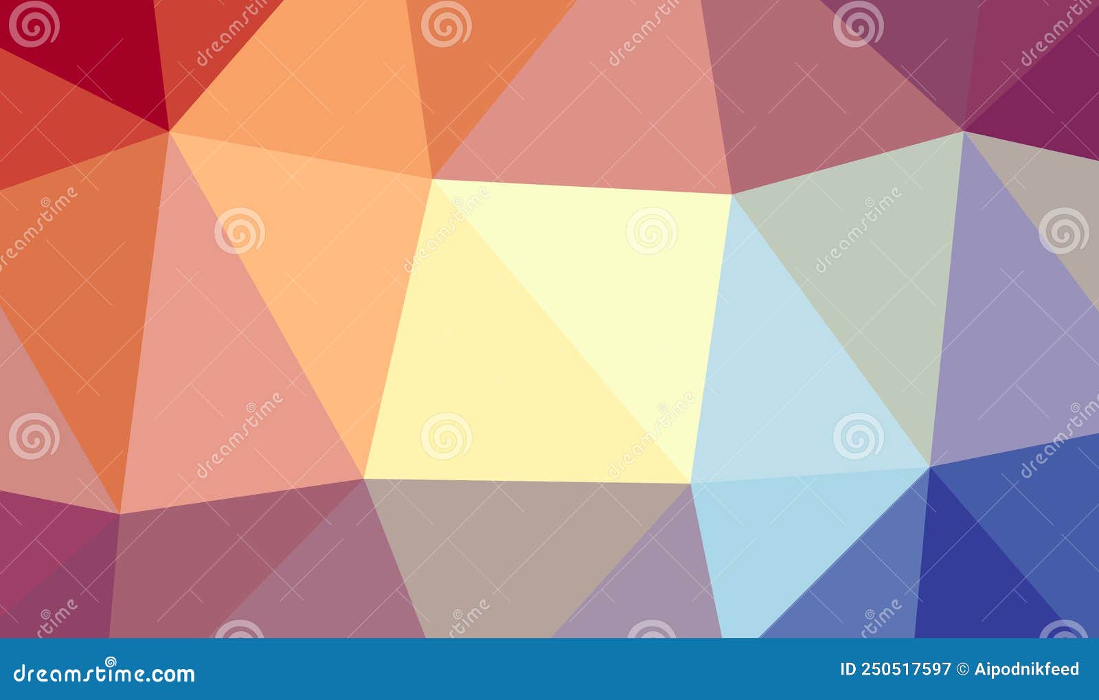 Abstract Background Polygon Colorful Stock Illustration - Illustration ...