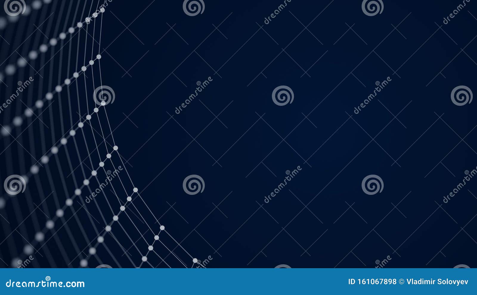 Abstract Background. Polygon Grid in the Corner of the Frame Stock ...