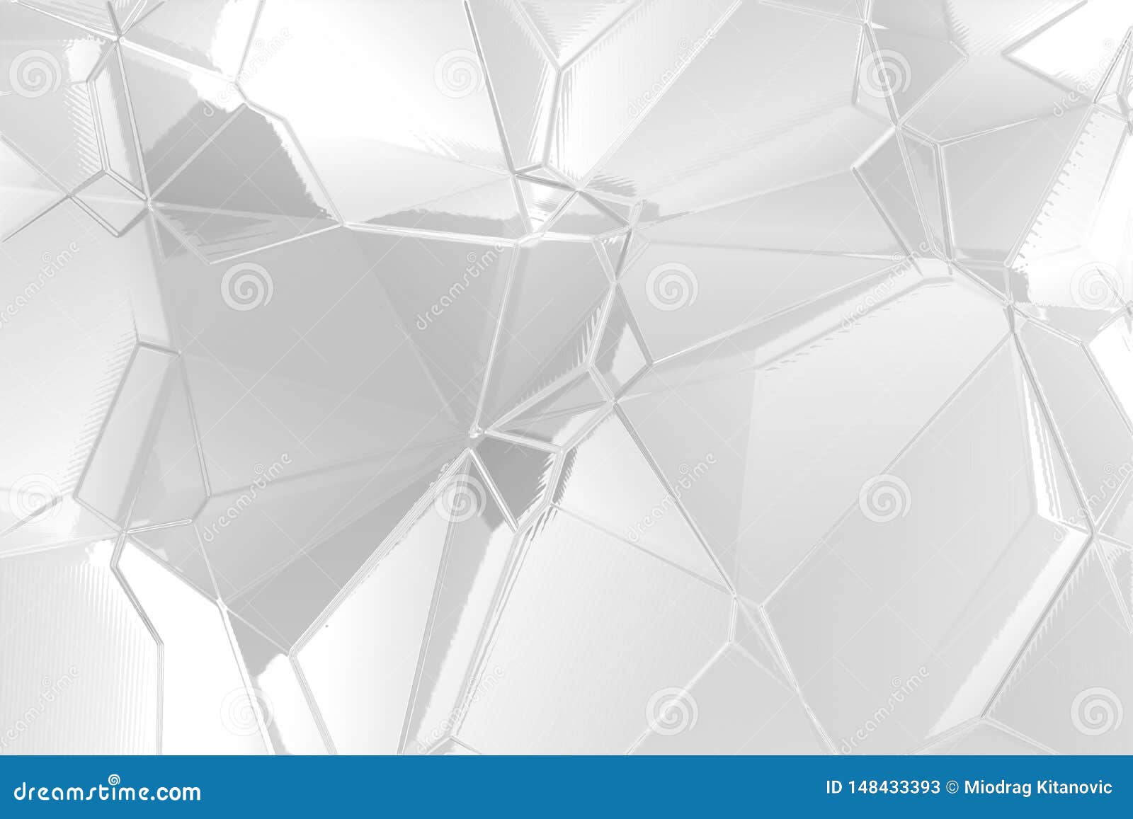 Abstract Background of Polygons Stock Illustration - Illustration of ...