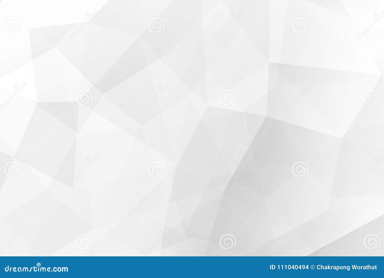 Abstract Background of Polygons on White Background. Stock Illustration ...