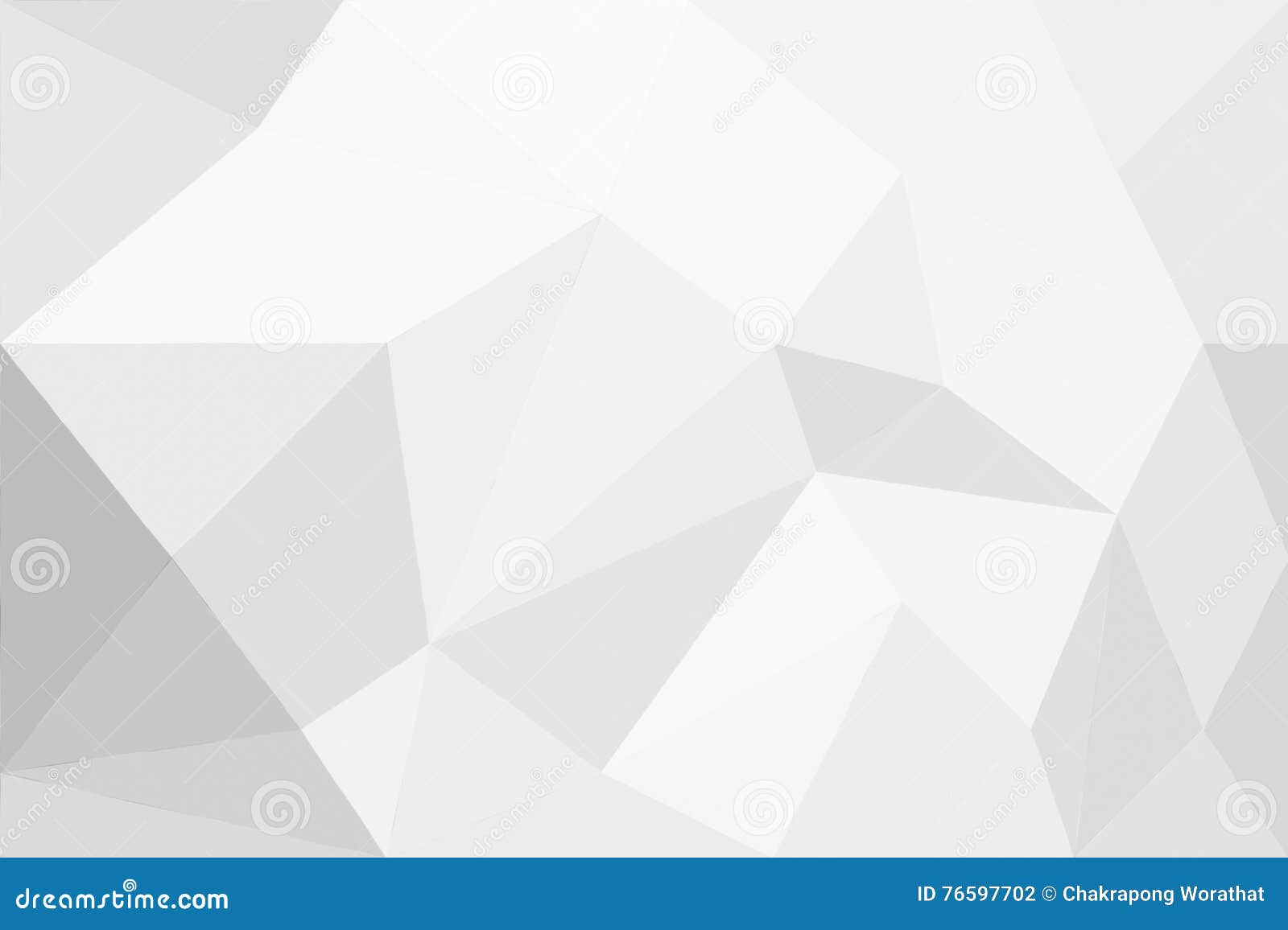 Abstract Background of Polygons on White Background. Stock Illustration ...