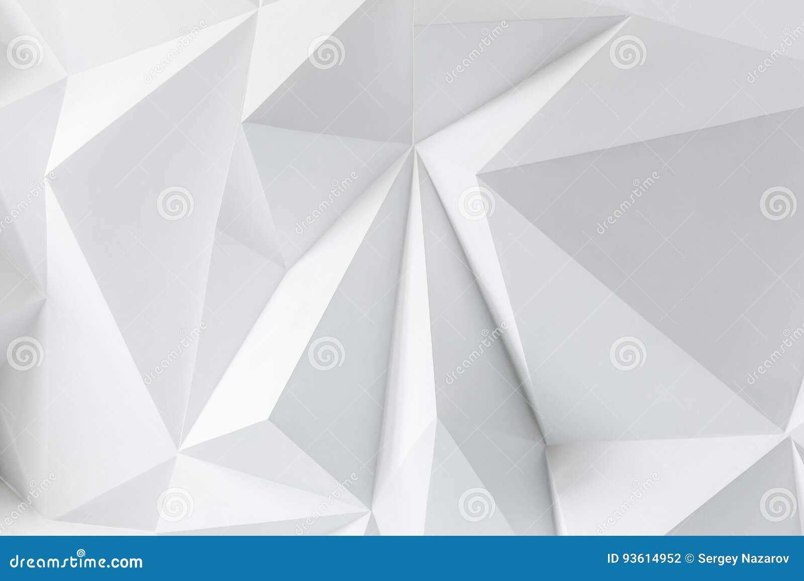 Abstract Background of Polygons on White Background. Stock Illustration ...