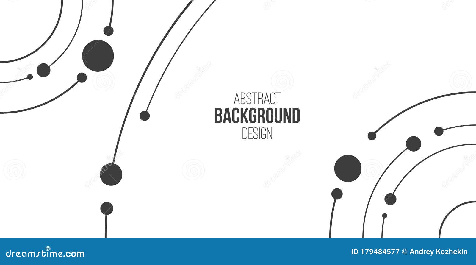Composition Smooth Rounded Lines Dots Stock Illustrations – 33 ...
