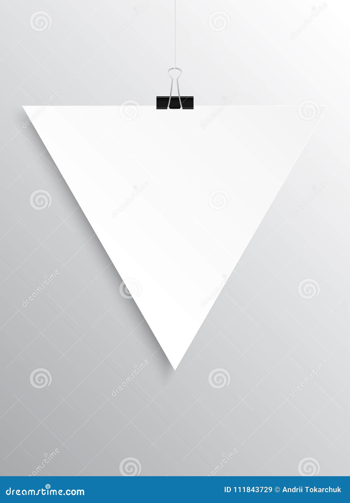Empty Triangle Picture Frame Template Set, Royalty-Free Stock Image ...