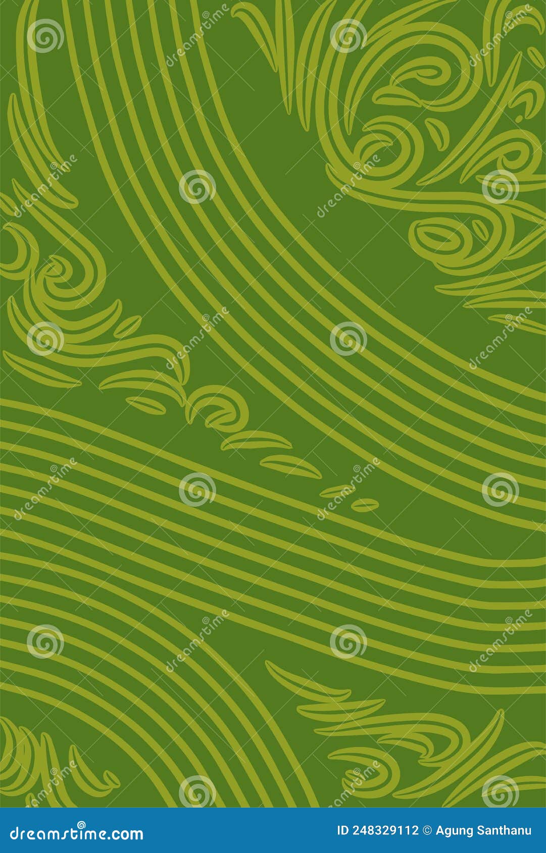 Abstract Background Presented in Traditional Batik Pattern Stock Vector ...