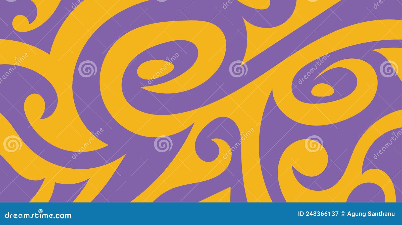 Abstract Background Presented in Traditional Batik Pattern Stock Vector ...