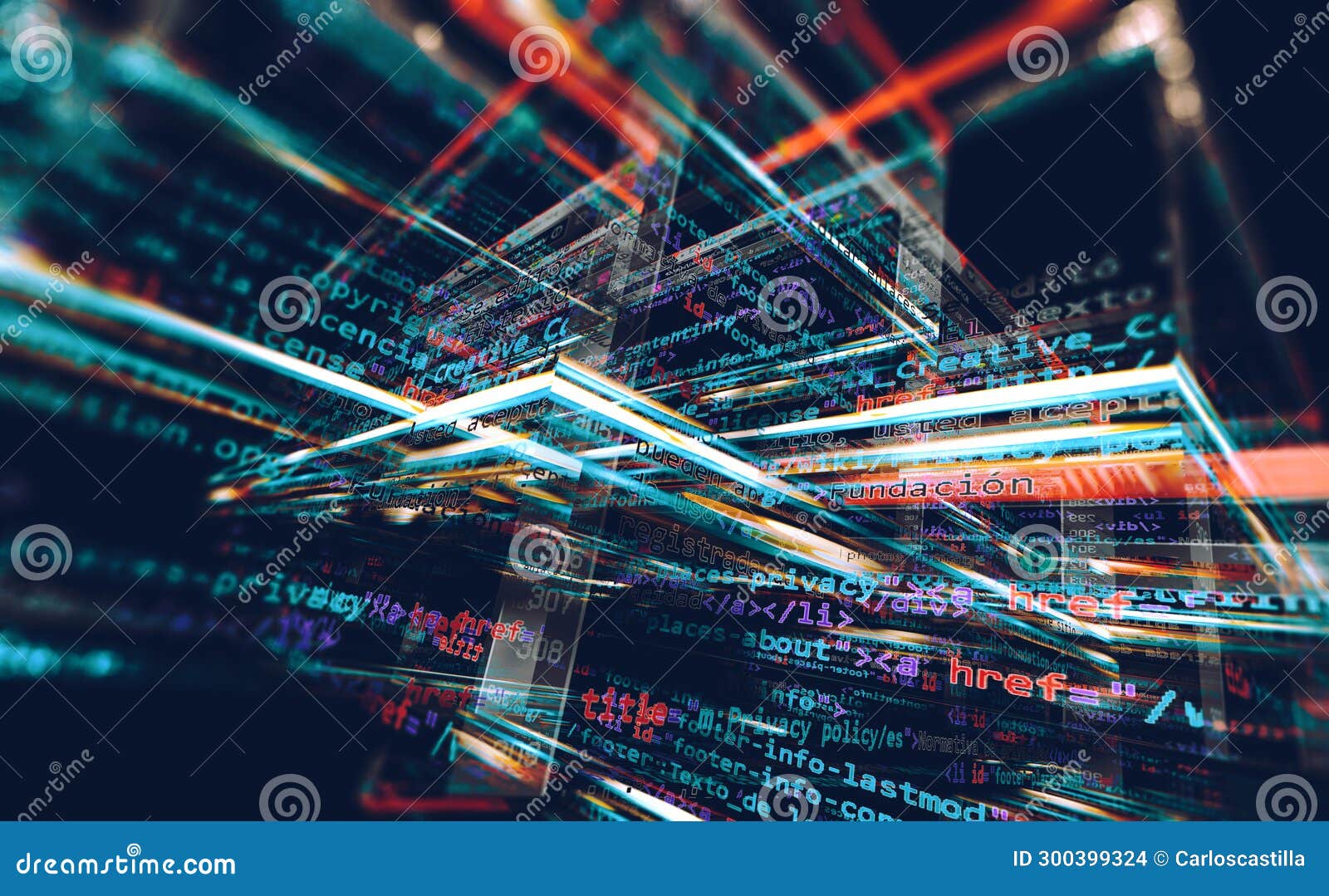 Abstract Background Of Programming Engineering And Software Development