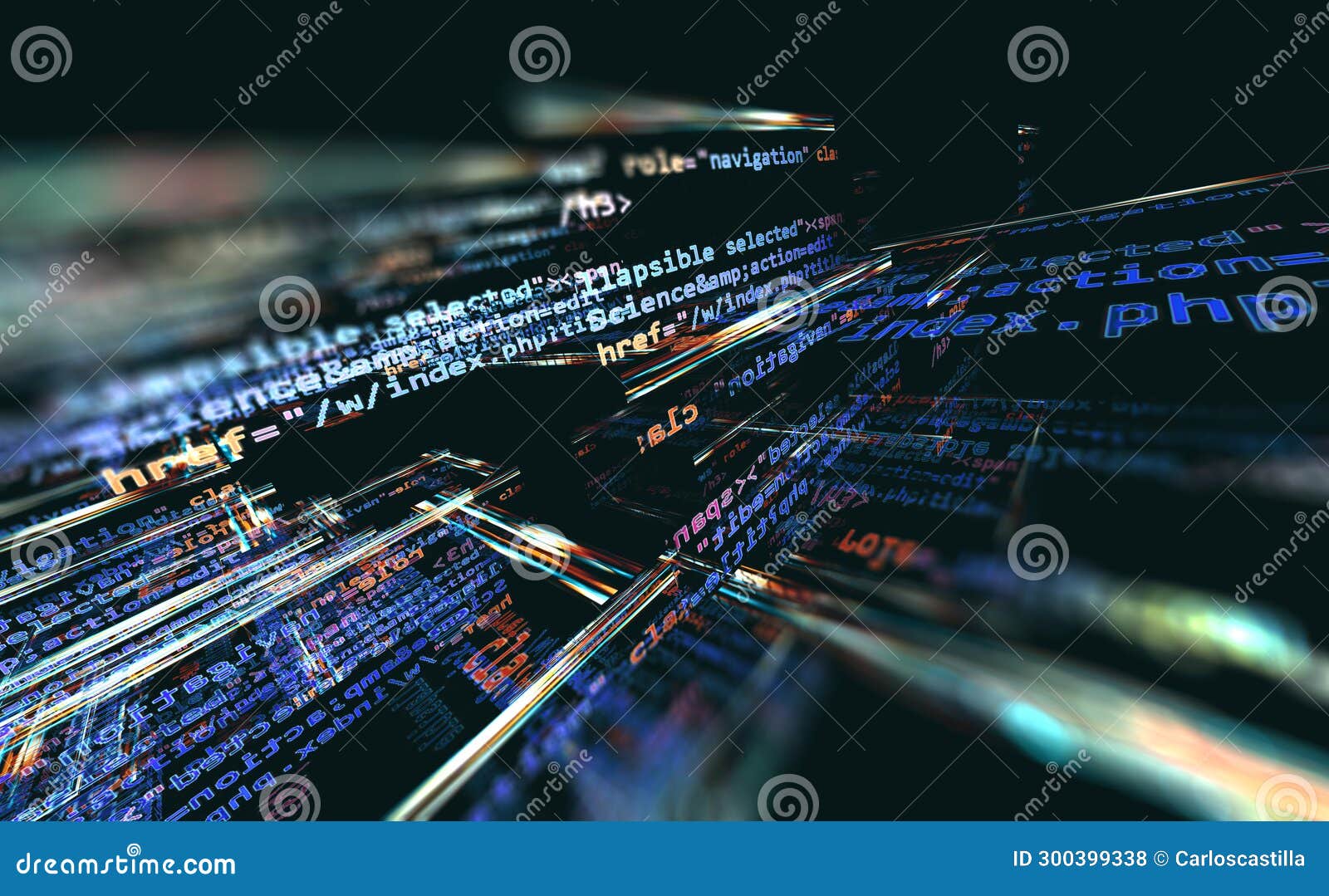 Abstract Background of Programming Engineering and Software Development Stock Illustration ...
