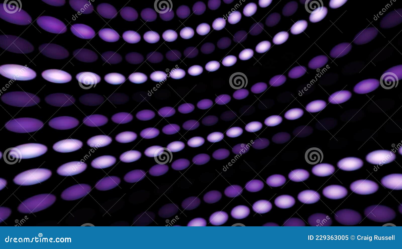 Abstract Background, Purple Dots in a Dot Matrix Style Stock ...