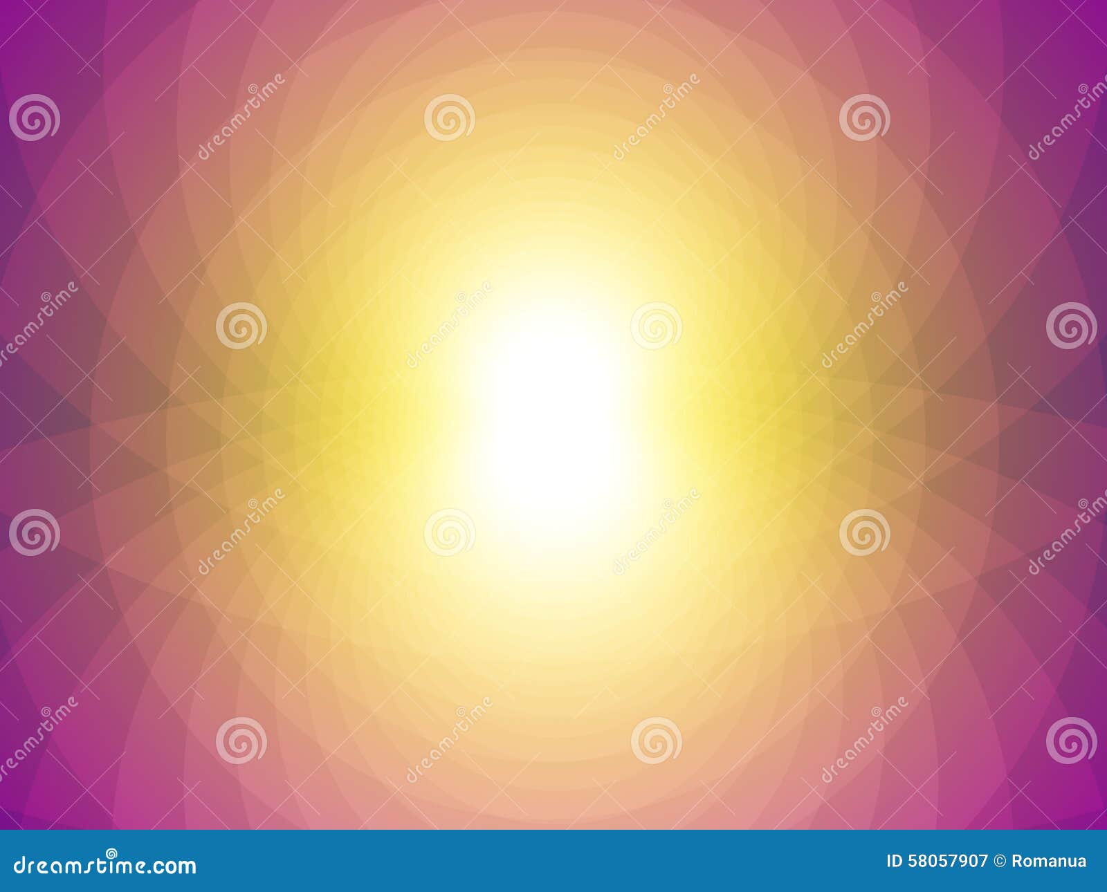 Abstract Background, Purple and Yellow Circles Stock Illustration ...