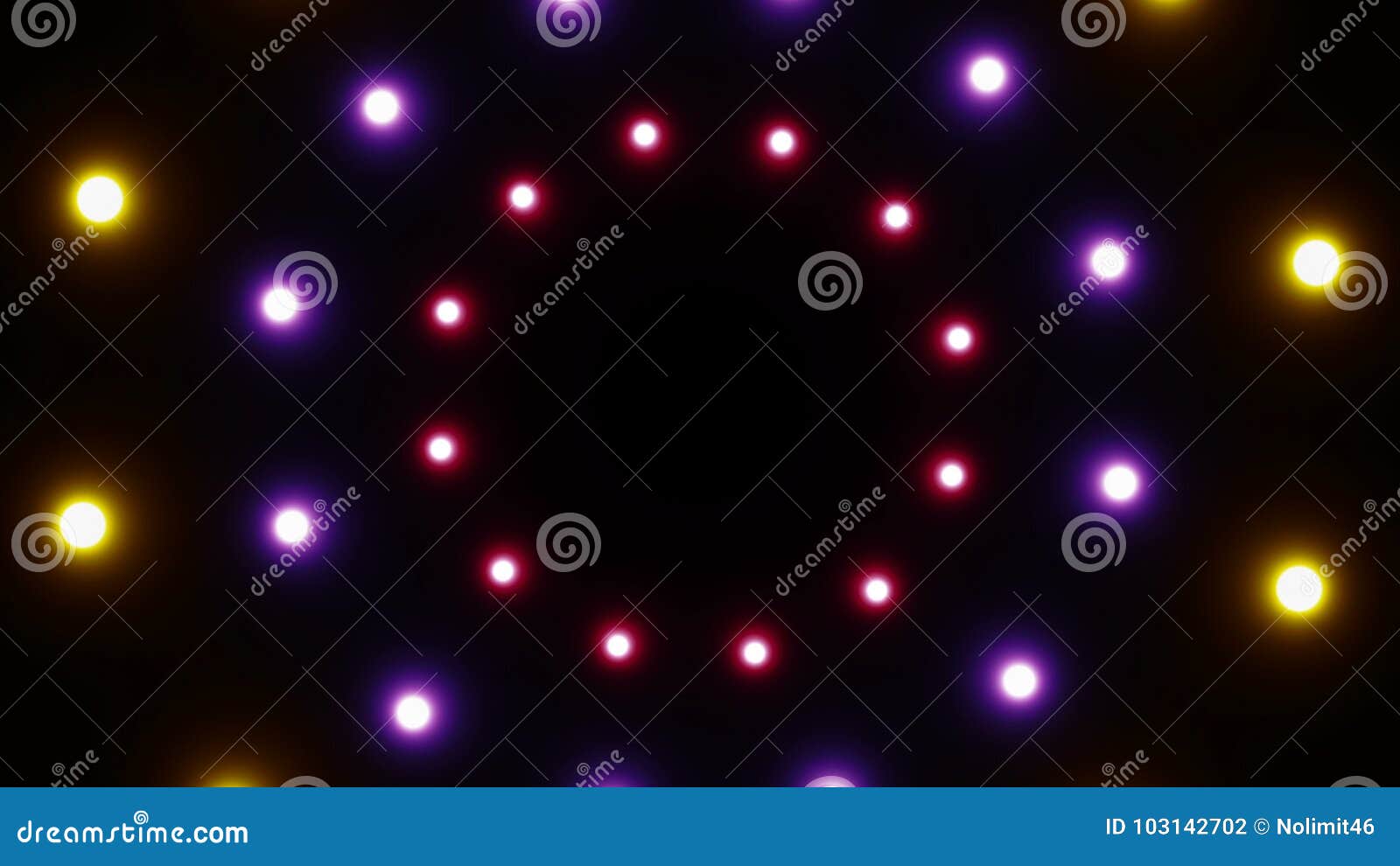 Abstract Background with Radial Lights Stock Illustration ...