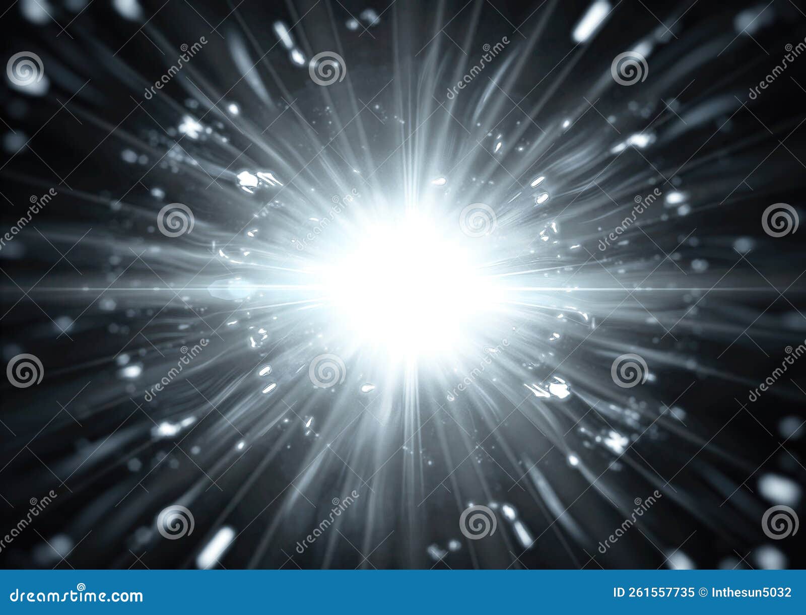 Abstract Background of Radial Rays Shining in the Dark Stock ...