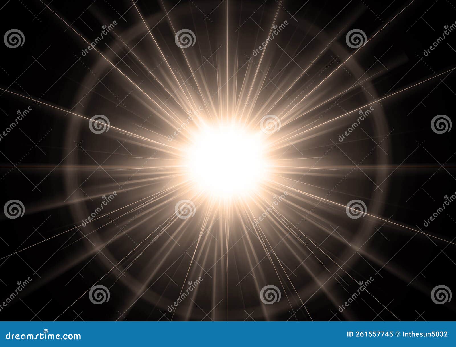 Abstract Background of Radial Rays Shining in the Dark Stock ...
