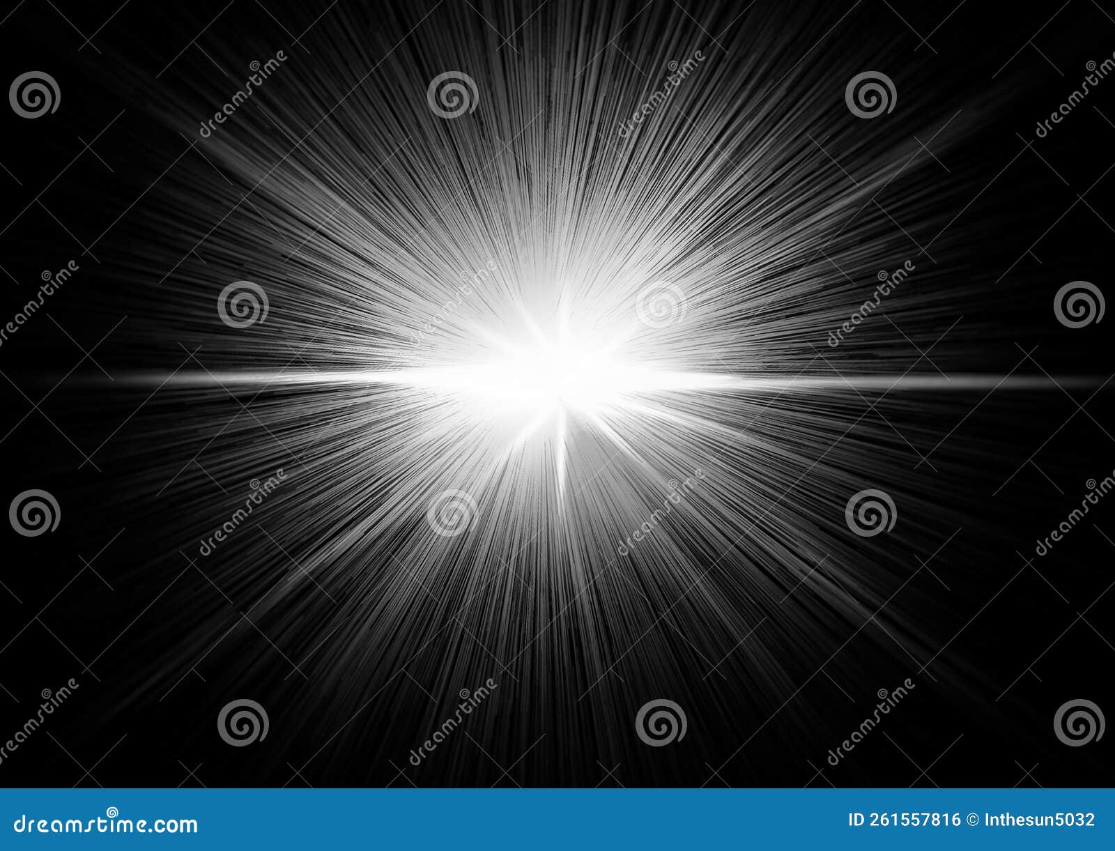 Abstract Background of Radial Rays Shining in the Dark Stock ...