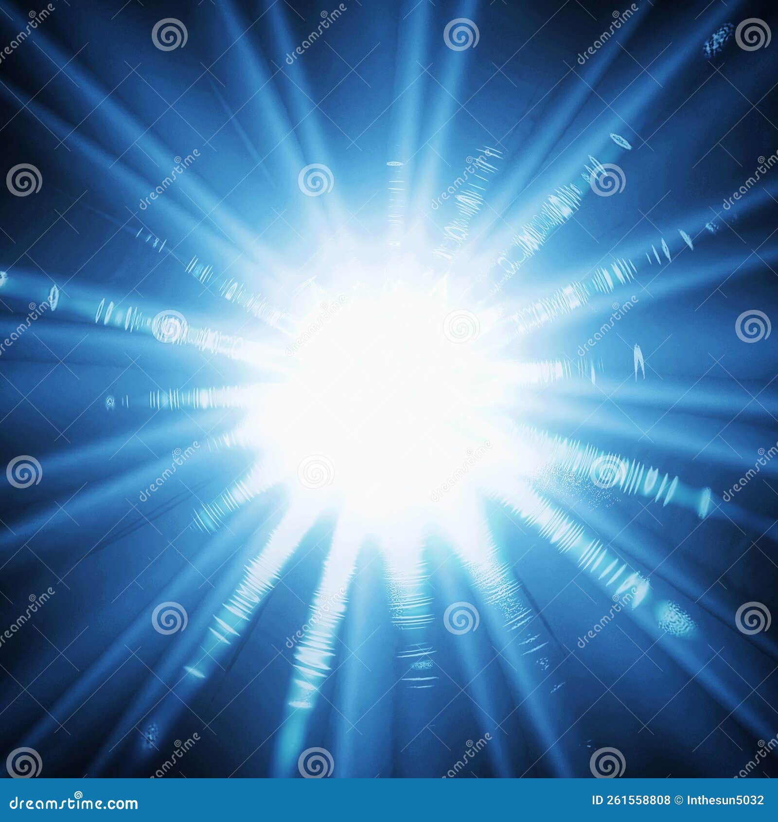 Abstract Background of Radial Rays Shining in the Dark Stock ...