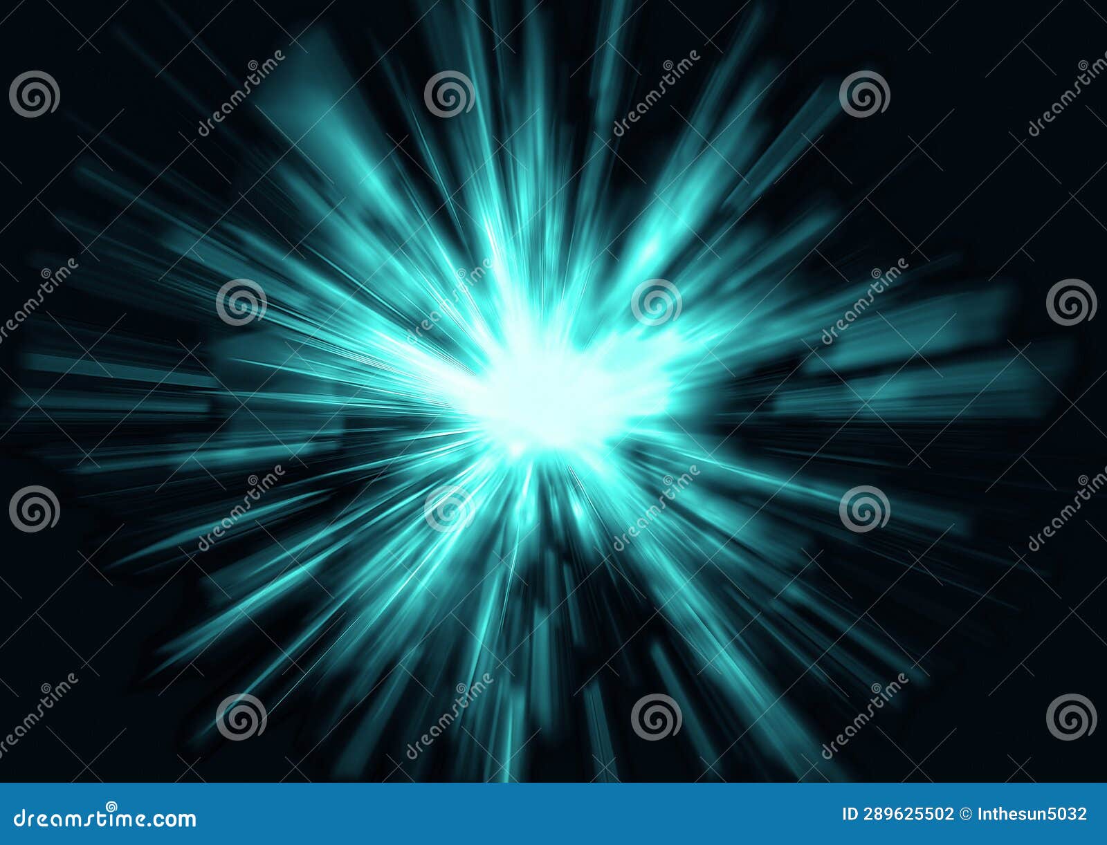 Abstract Background of Radiating Blue Rays Stock Photo - Image of ...