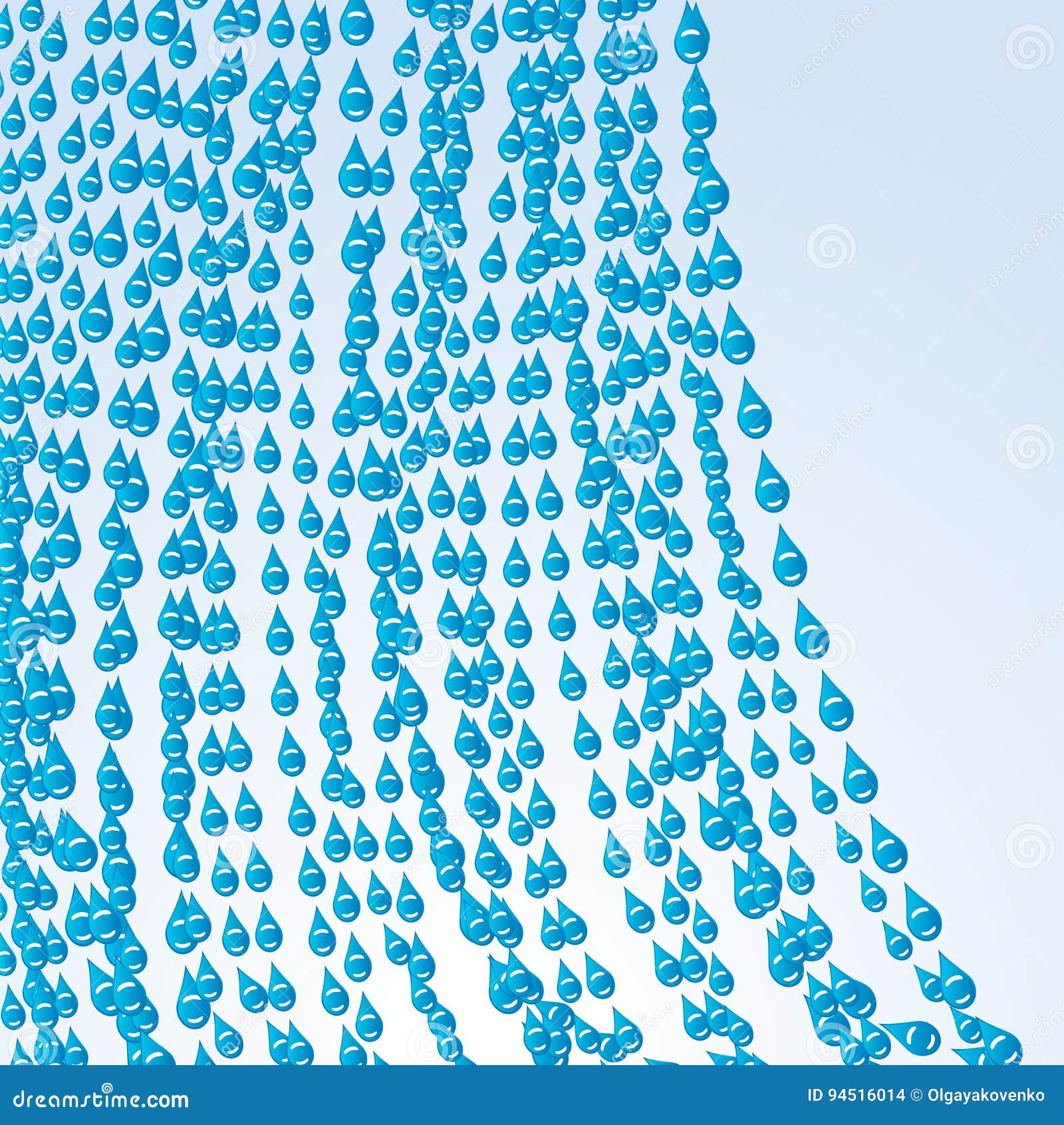 Abstract Background with Raindrops. Stock Vector - Illustration of ...