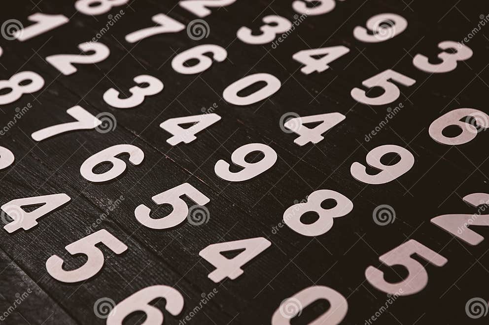 Abstract Background with Random Numbers. Business Pattern. Banking ...