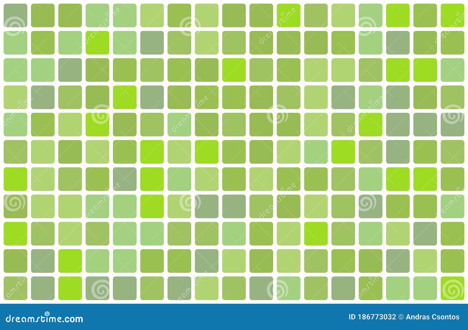 Abstract Background of Random Pattern of Squares Filled with Shades of ...