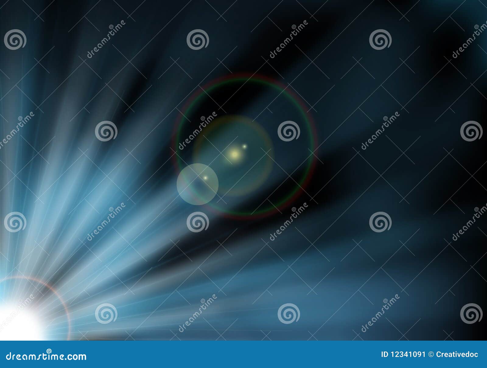 Abstract Background with Rays Stock Illustration - Illustration of rays ...