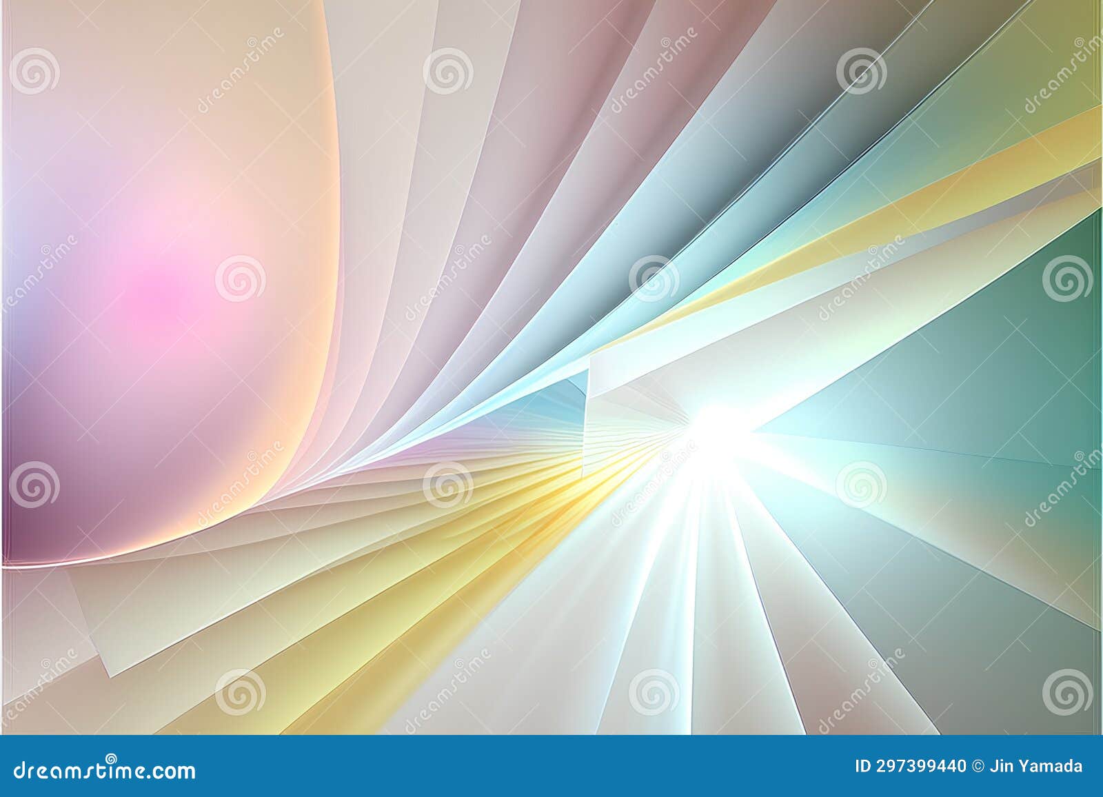 Abstract Background with Rays of Light. Vector Illustration for Your ...