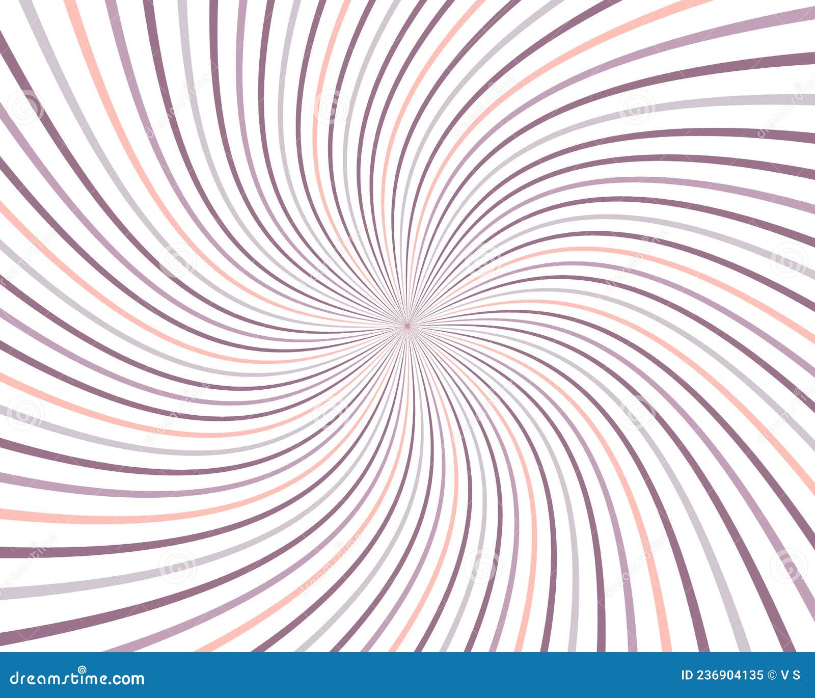 Abstract Background. Rays of Pastel Colors from the Center in a Spiral ...
