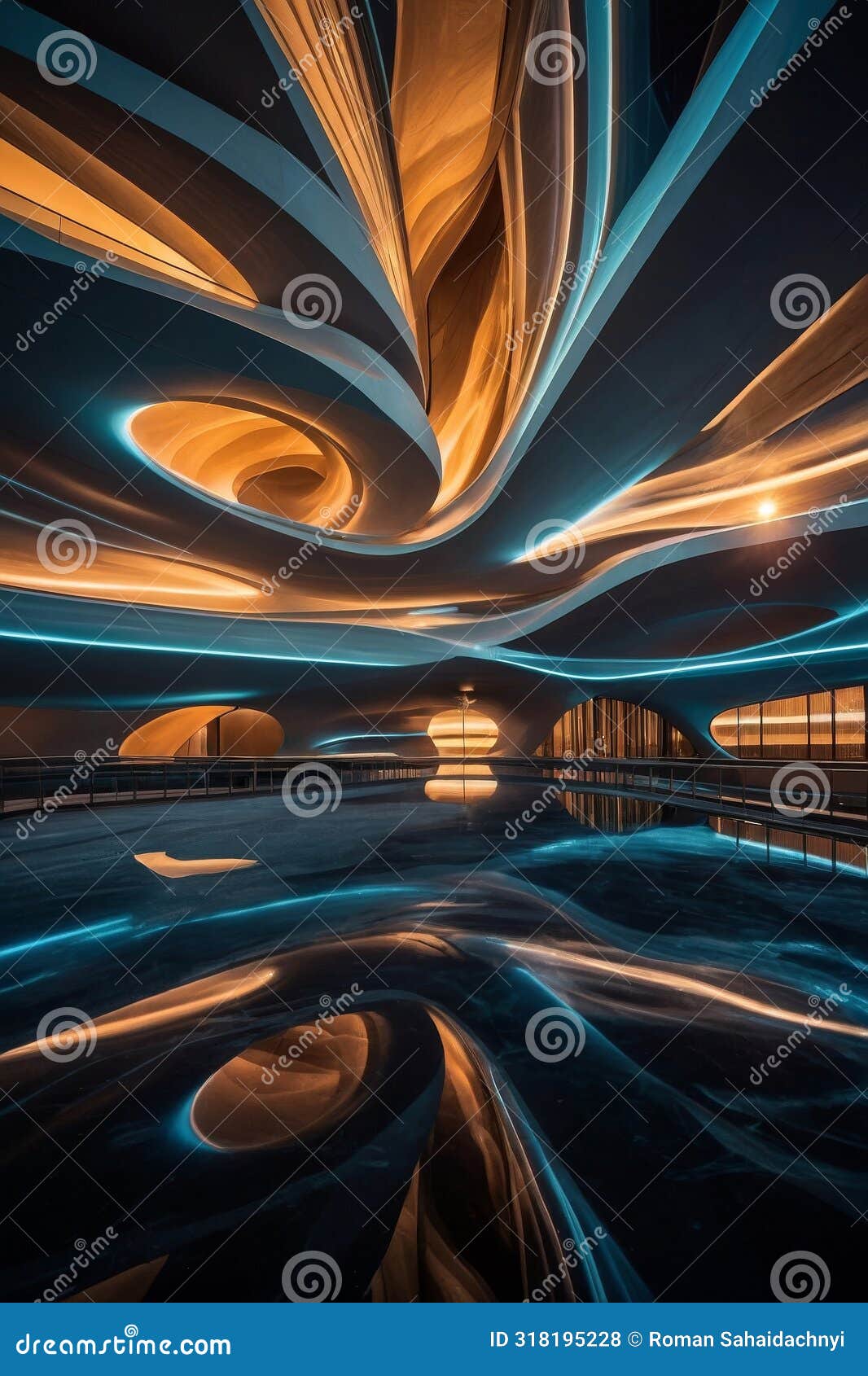 Abstract Background on the Real Estate Theme - Abstract Architectural Forms Creating a Sense of ...