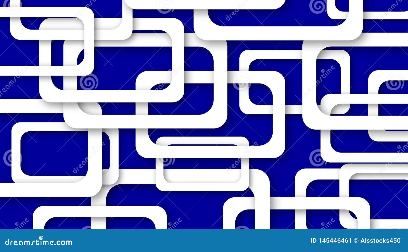 Abstract Background of Rectangle Frames with Shadows Stock Vector ...