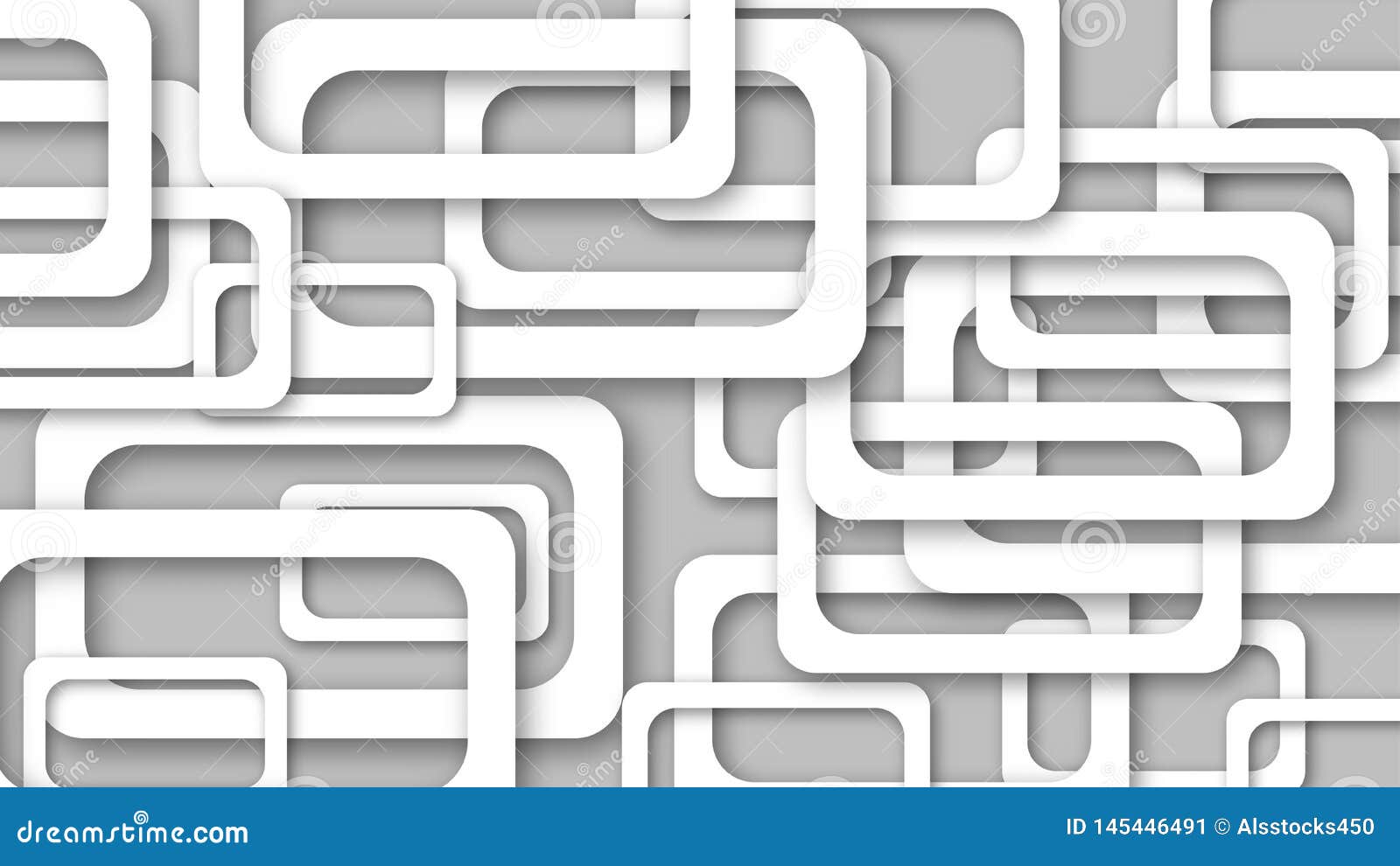 Abstract Background of Rectangle Frames with Shadows Stock Vector ...