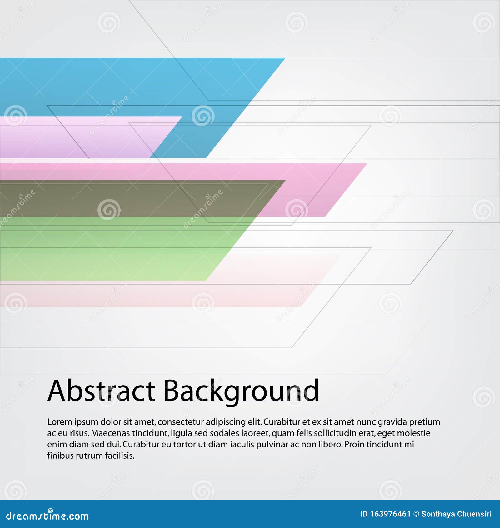 Abstract Background for Rectangle in Modern Style,vector Illustrations ...