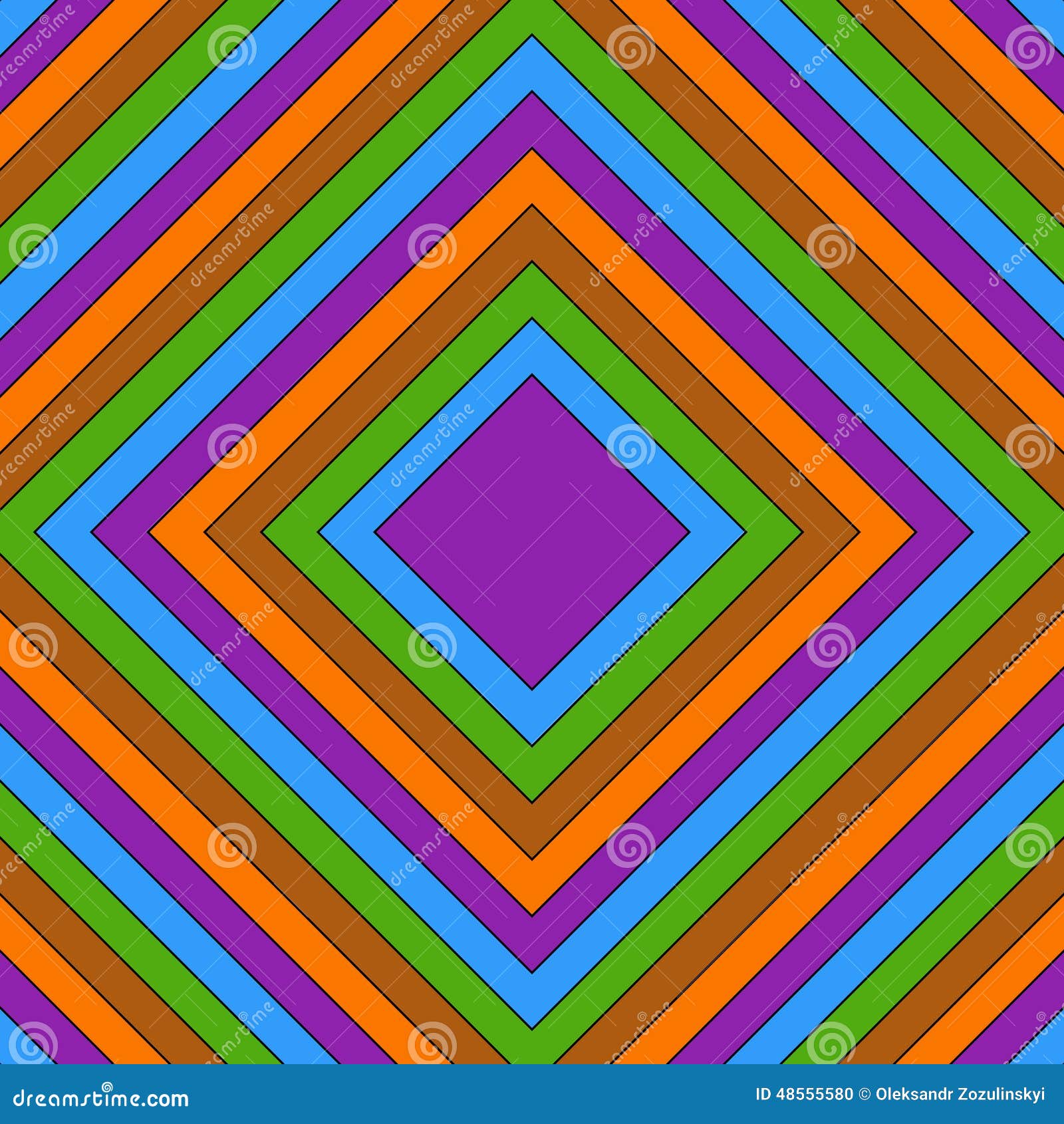 Abstract Background with Rectangles. Mandala. Raster Stock Illustration ...