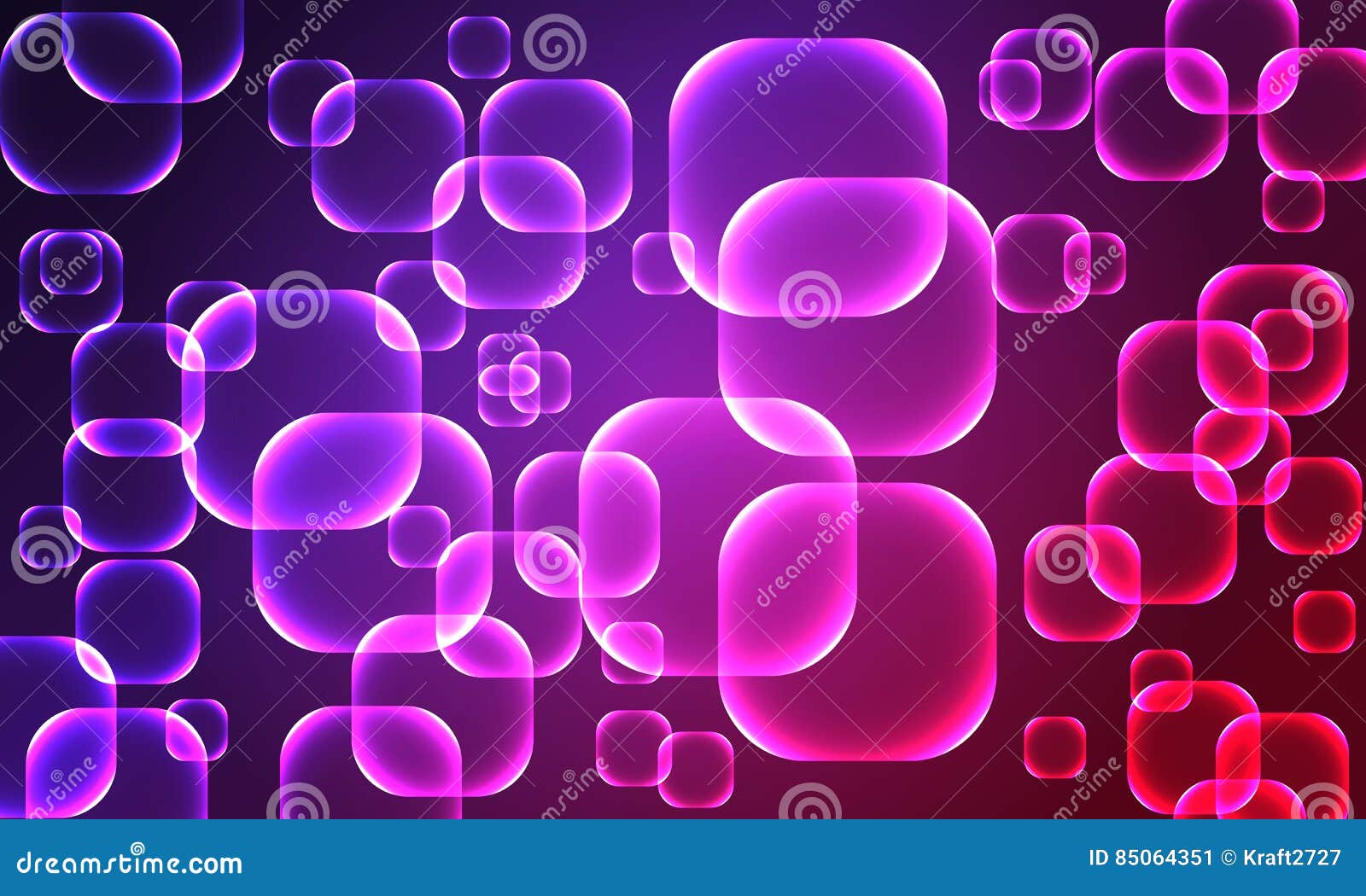 Abstract Background of Rectangles with Rounded Corners Stock Vector ...