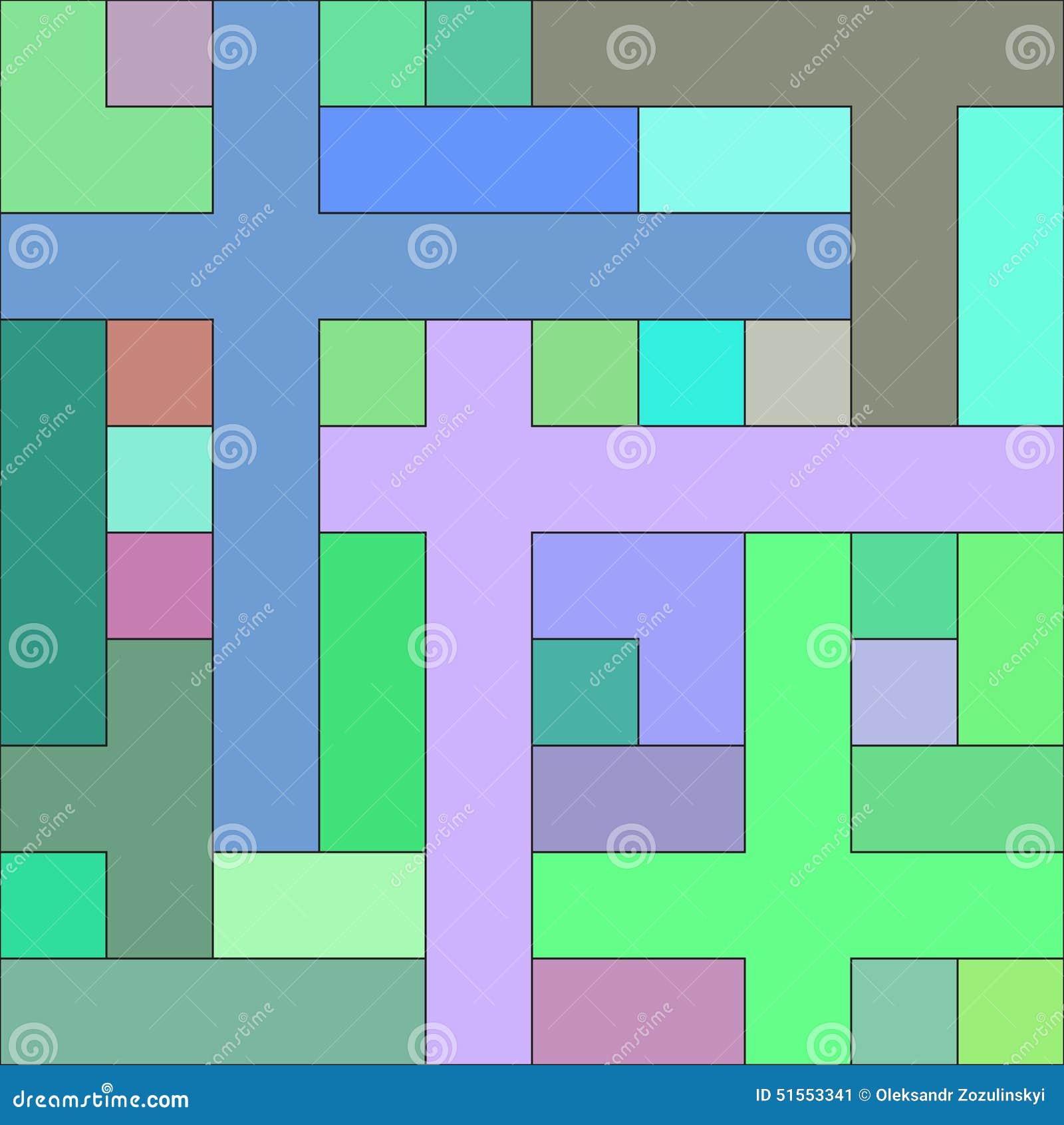 Abstract Background with Rectangles. Vector Stock Vector - Illustration ...