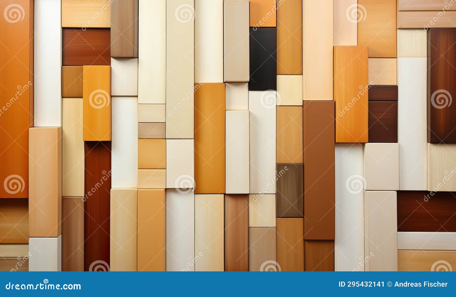 Abstract Background with Rectangular Shapes in a Brown Tone. Stock ...