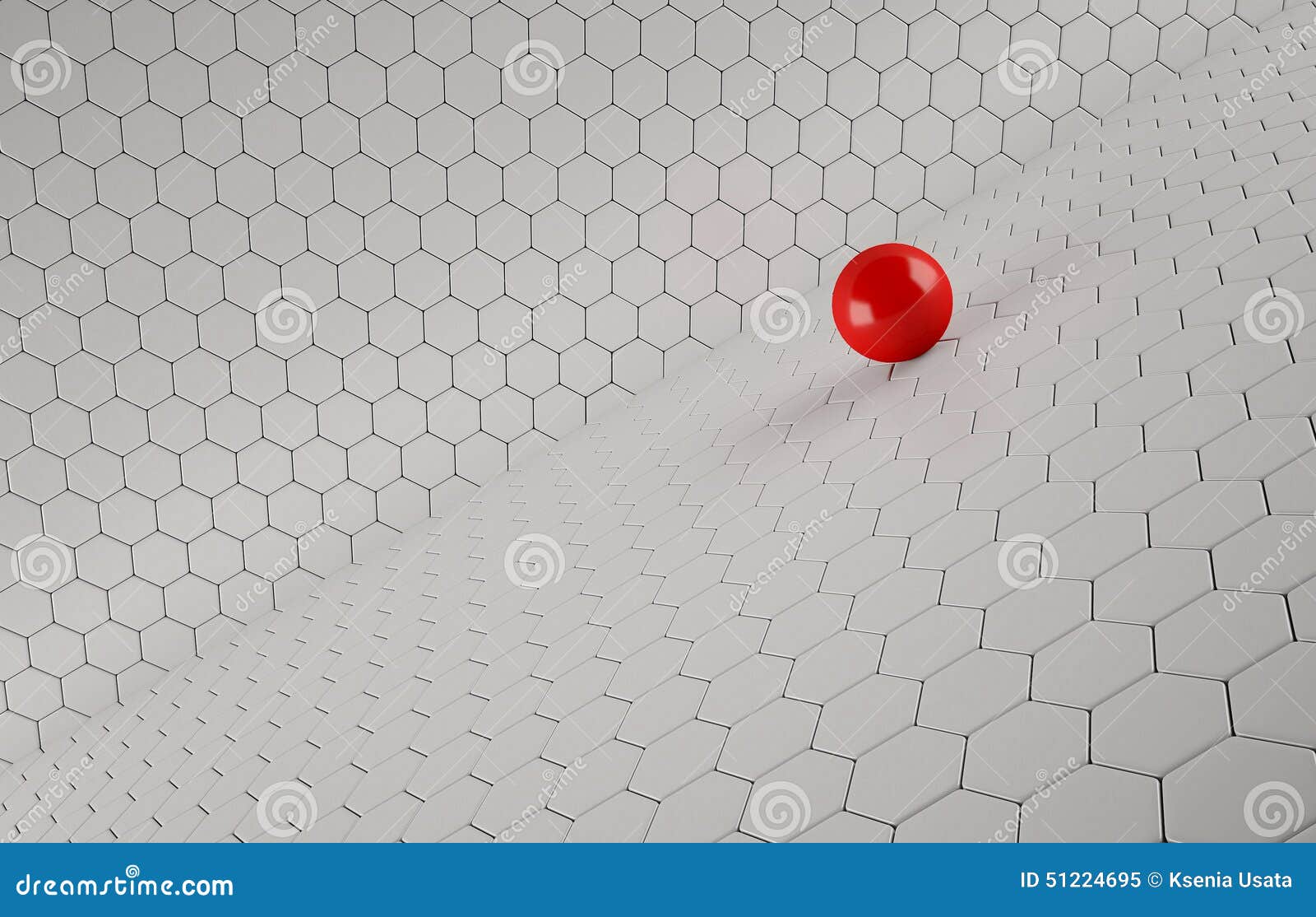 Abstract Background of the Red Ball Stock Illustration - Illustration ...
