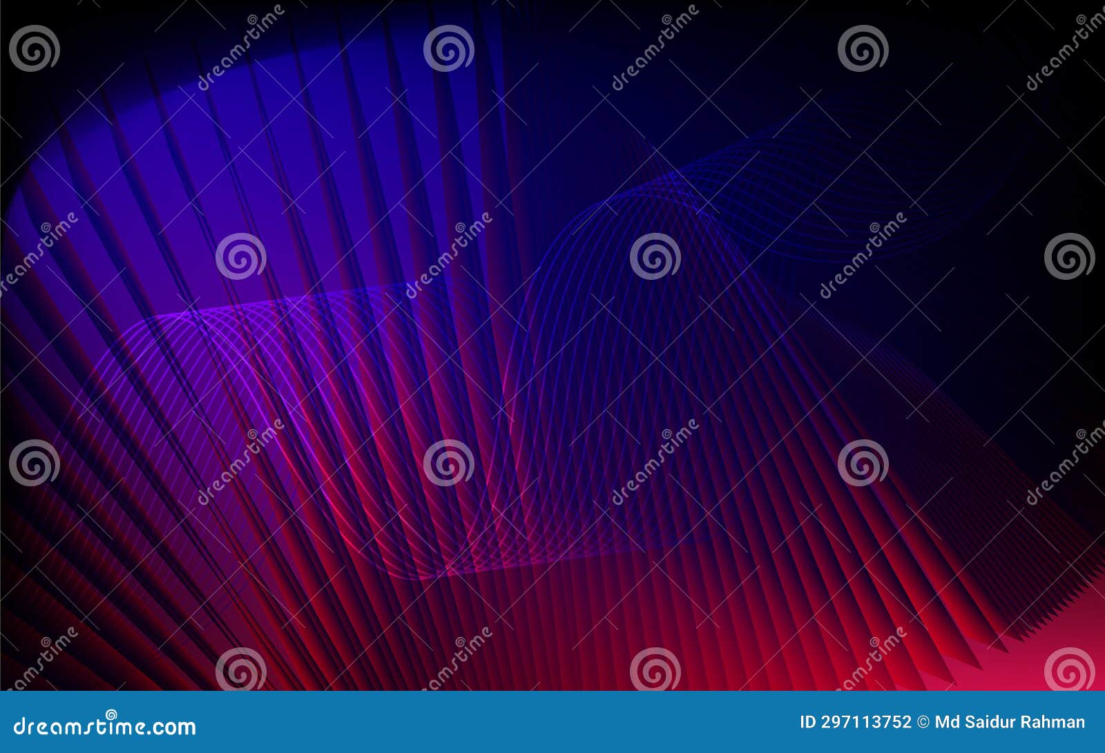 Abstract Background with Red and Blue Lines, Abstract Background for ...