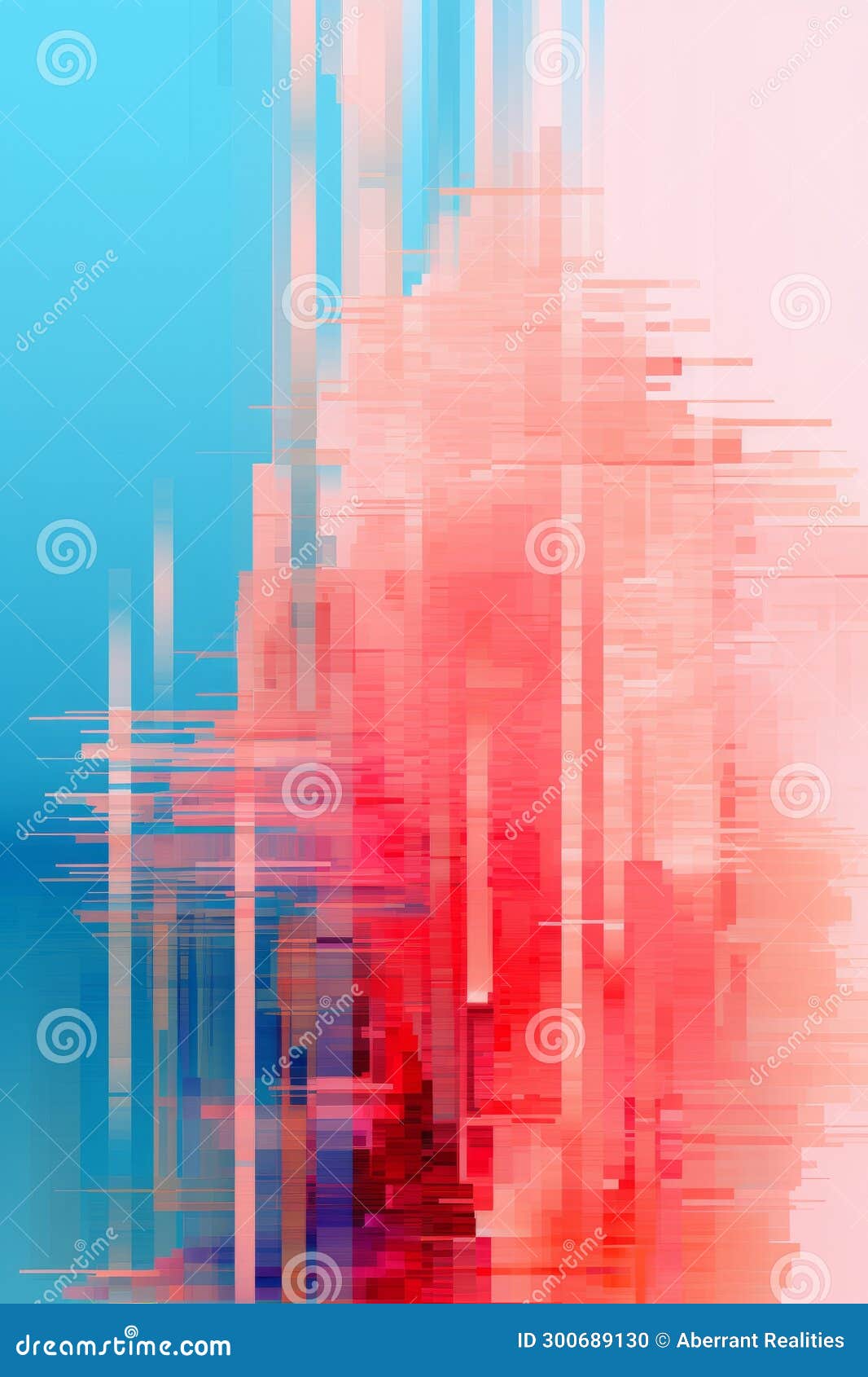 Abstract Background with Red Blue and Pink Colors Stock Illustration ...
