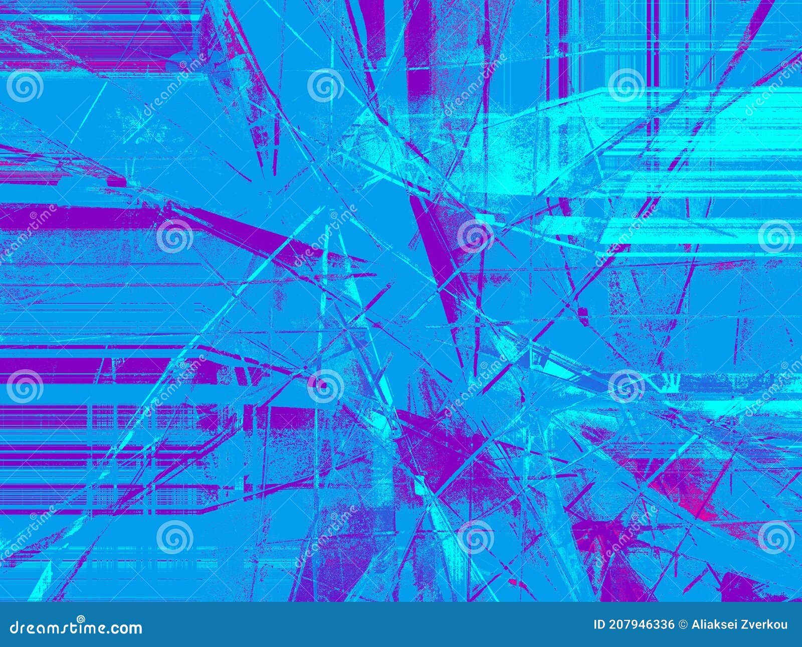 Abstract Background in Red and Blue, with a Spectacular Rhythm and ...