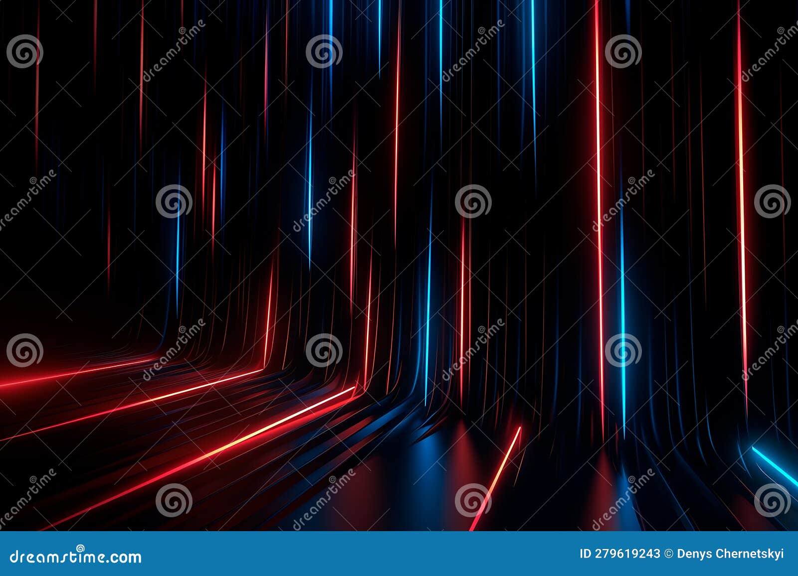 Abstract Background with Red and Blue Vertical and Horizontal Stripes ...