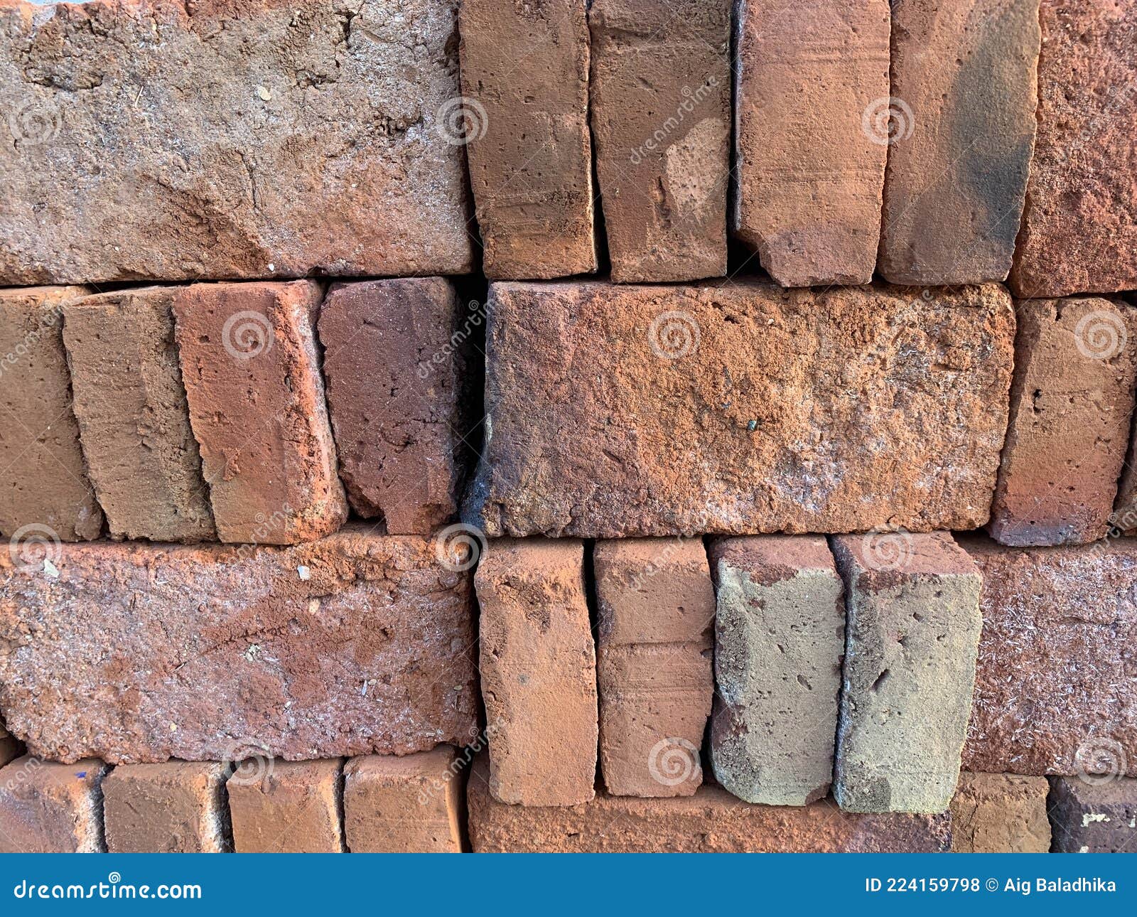 Abstract Background of Bricks Stock Photo - Image of flooring, grunge ...