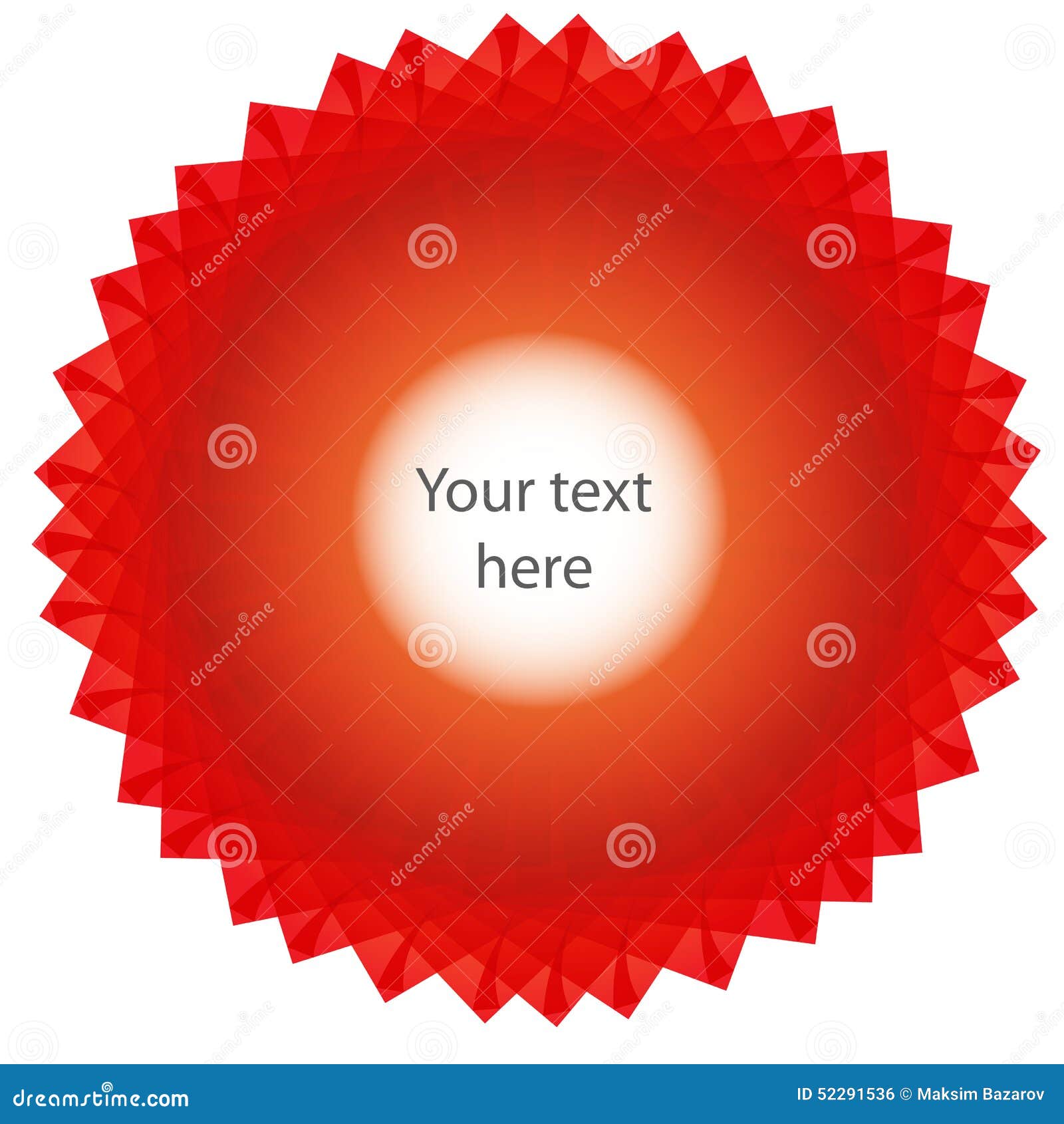 Abstract Background with Red Elements on White Stock Vector ...